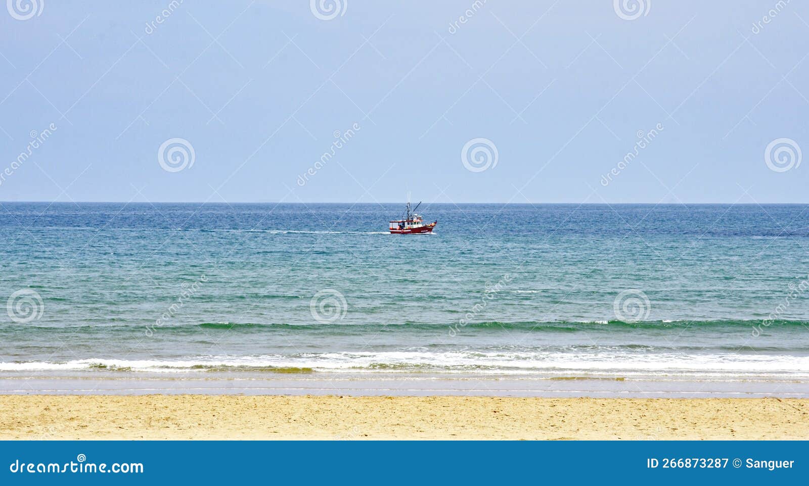 Overview of Beach of Suances in the Autonomous Community of Cantabria ...