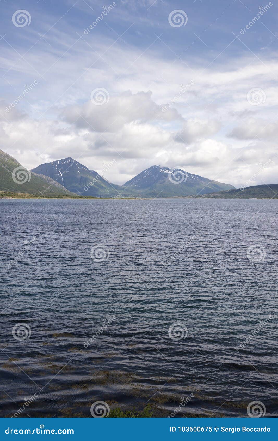 Overview in Eggun in Norway Stock Image - Image of street, landscape ...