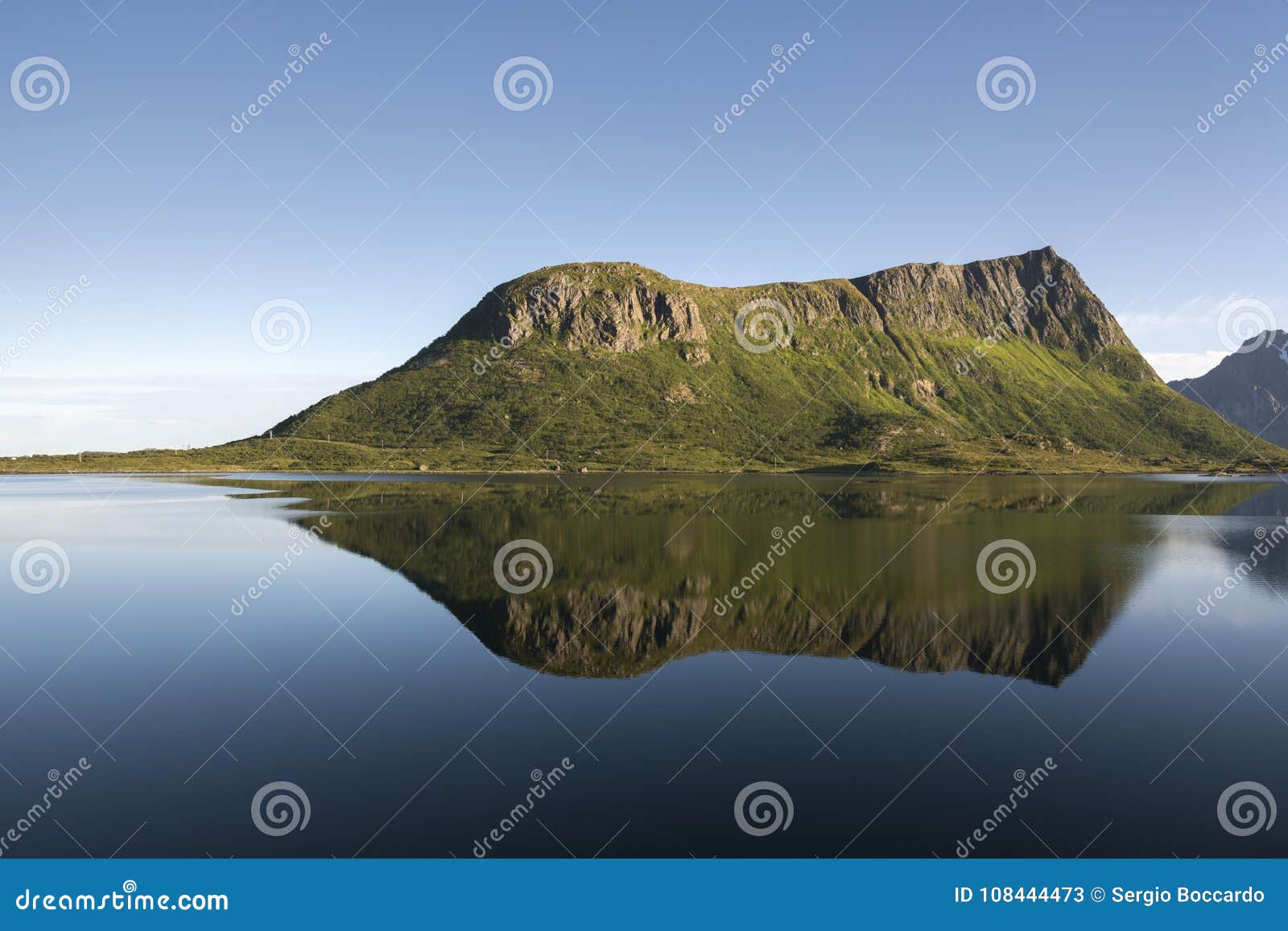 Overview in Eggun in Norway Stock Image - Image of overview, summer ...