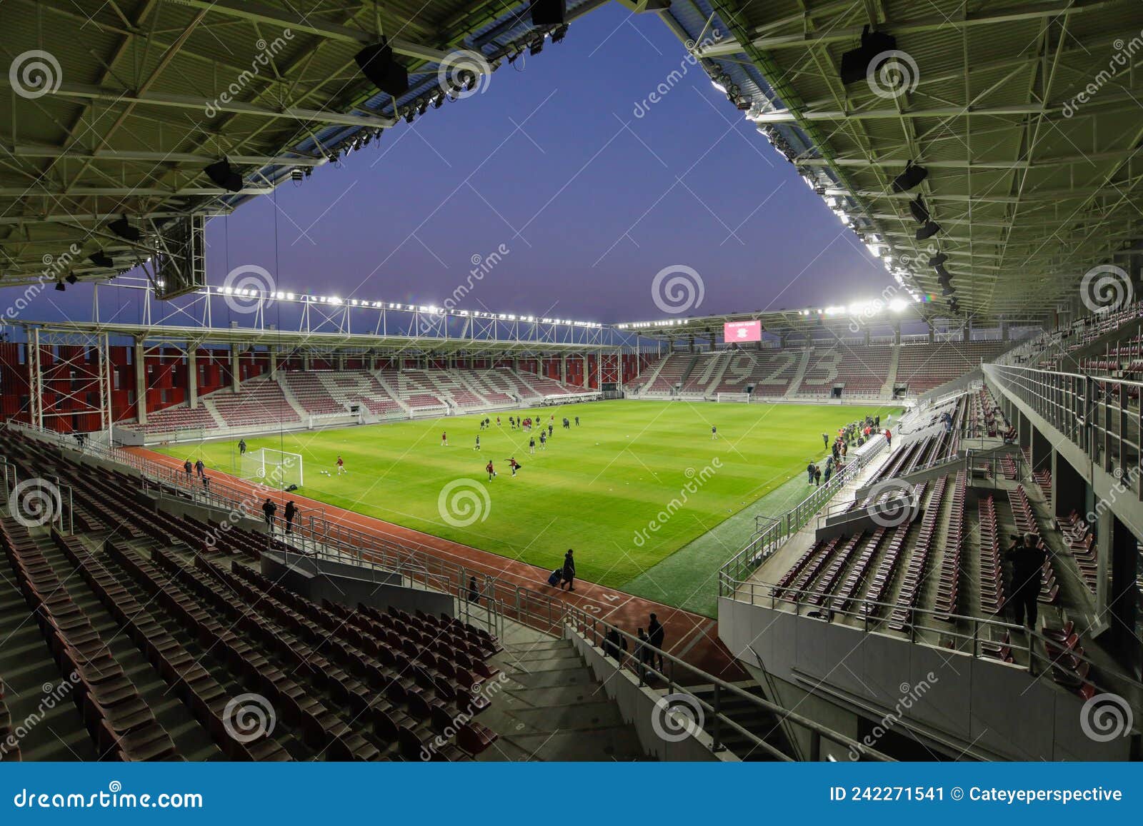 Overview of the Giulesti Stadium in Bucharest Editorial Photo - Image ...