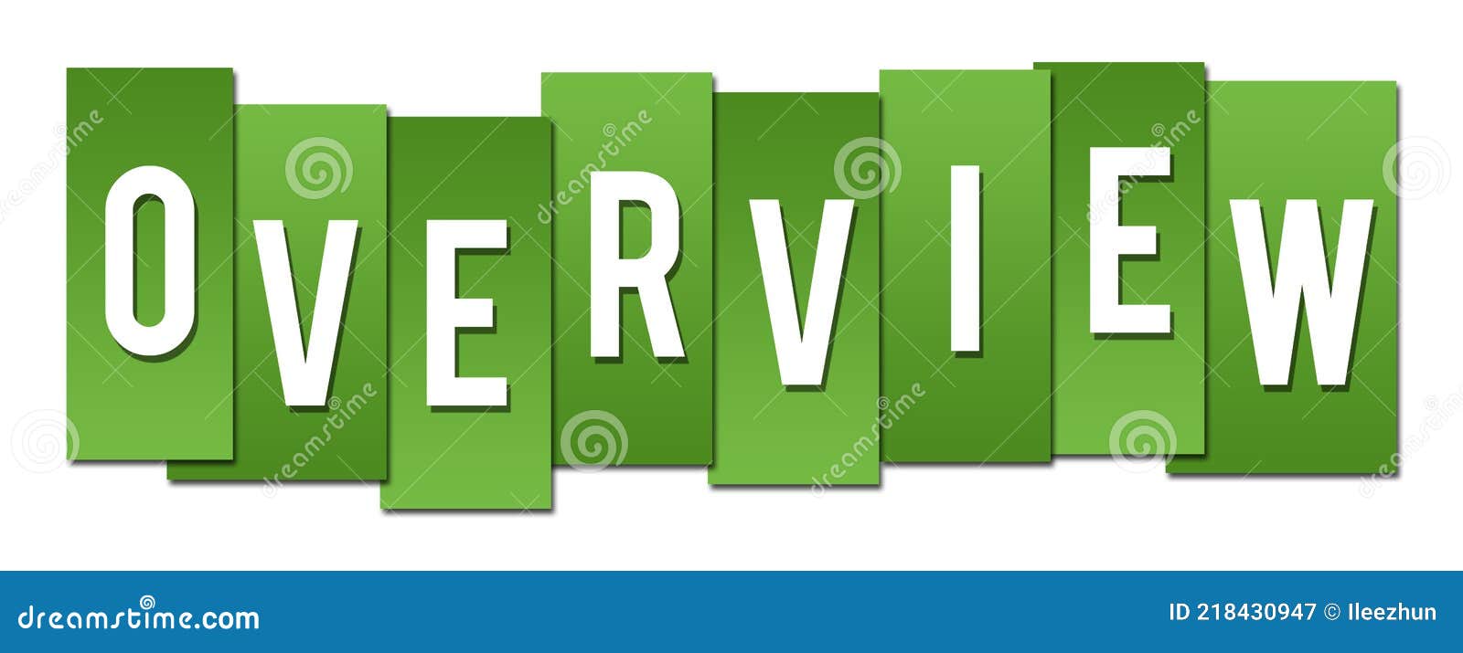 Overview Green Professional Stock Illustration - Illustration of ...