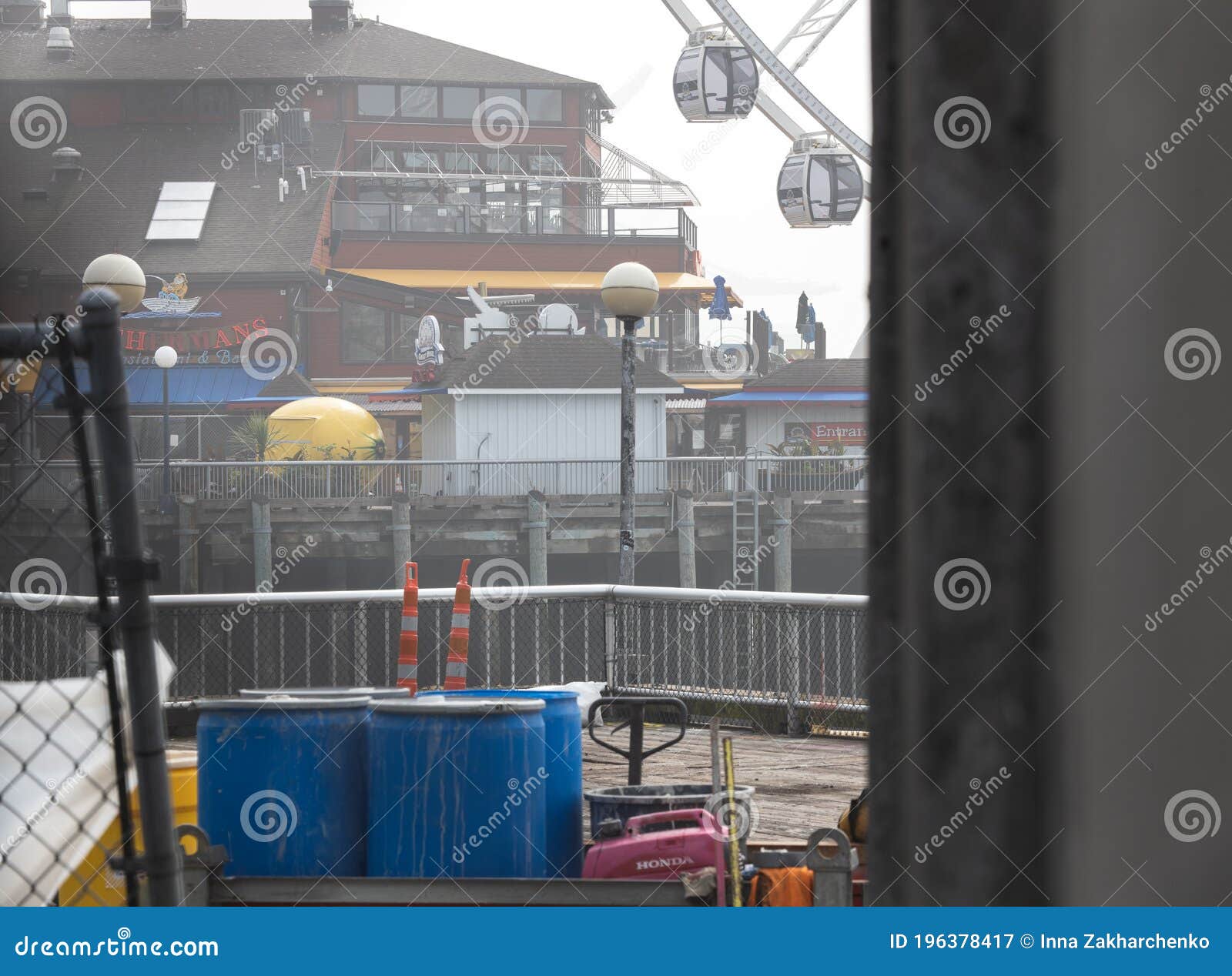 Overview of Massive Partial Collapse of Pier 58 at Elliott Bay, Seattle ...