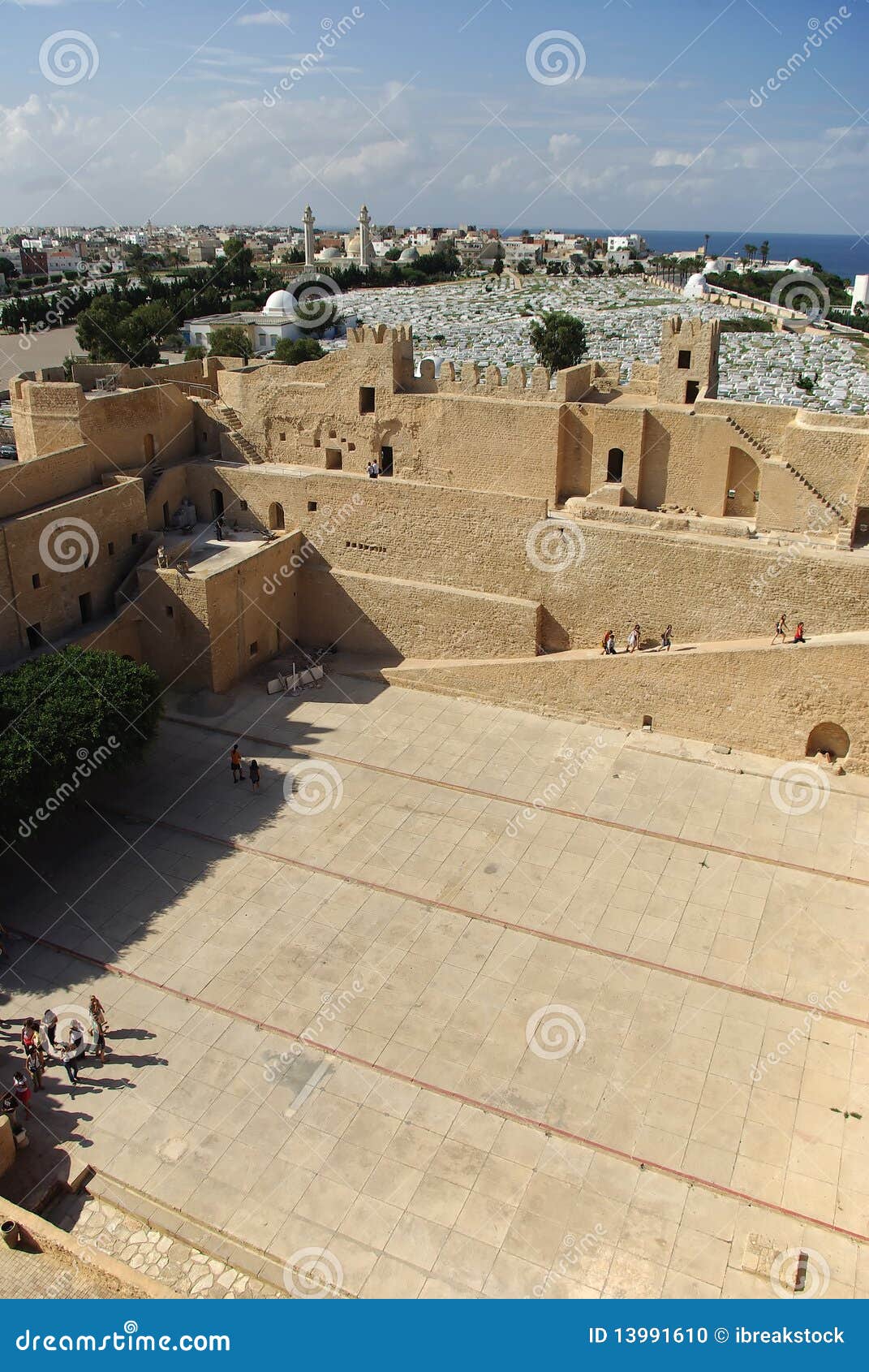 Overview of Monastir from the Ribat Stock Photo - Image of islamic ...