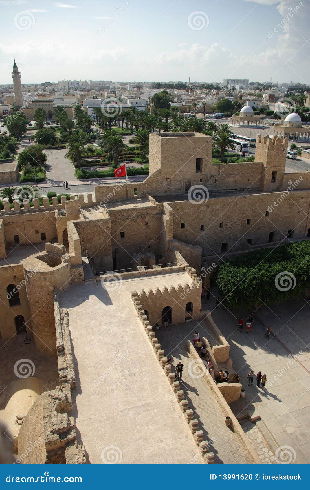 Overview of Monastir from the Ribat Stock Photo - Image of overview ...