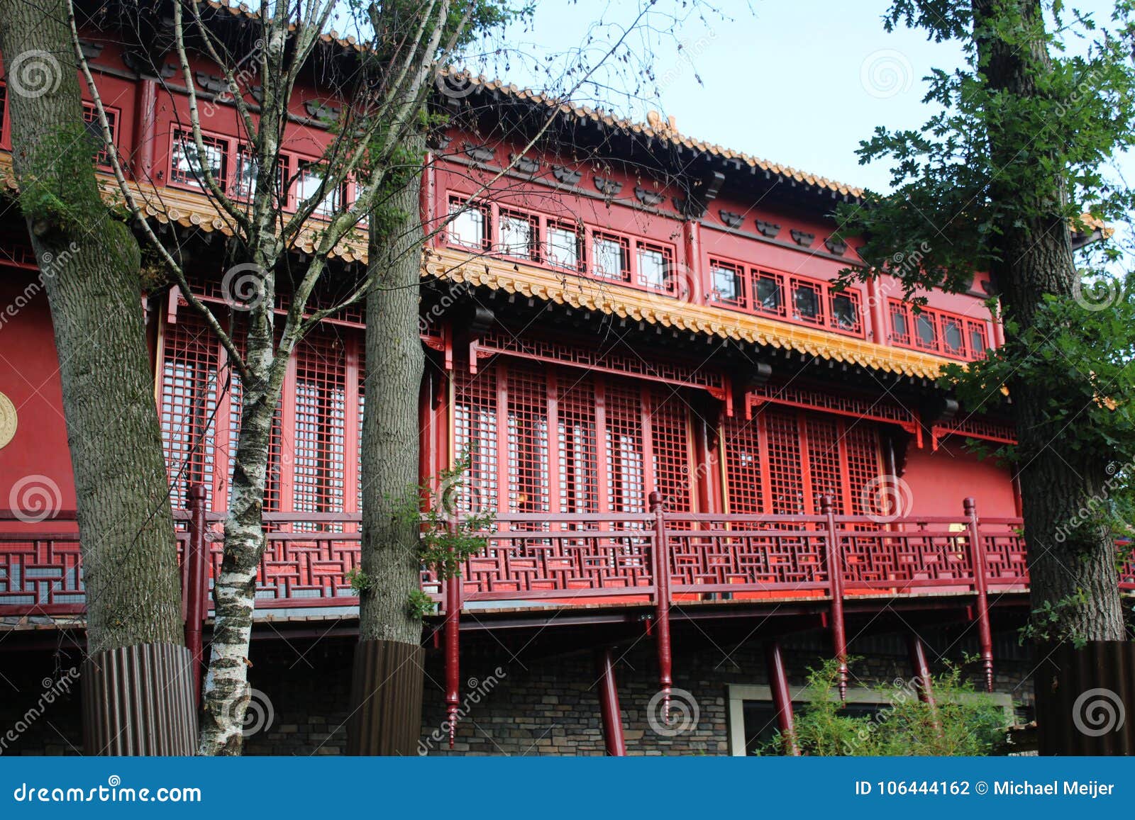 Overview chinese building stock photo. Image of oriental - 106444162