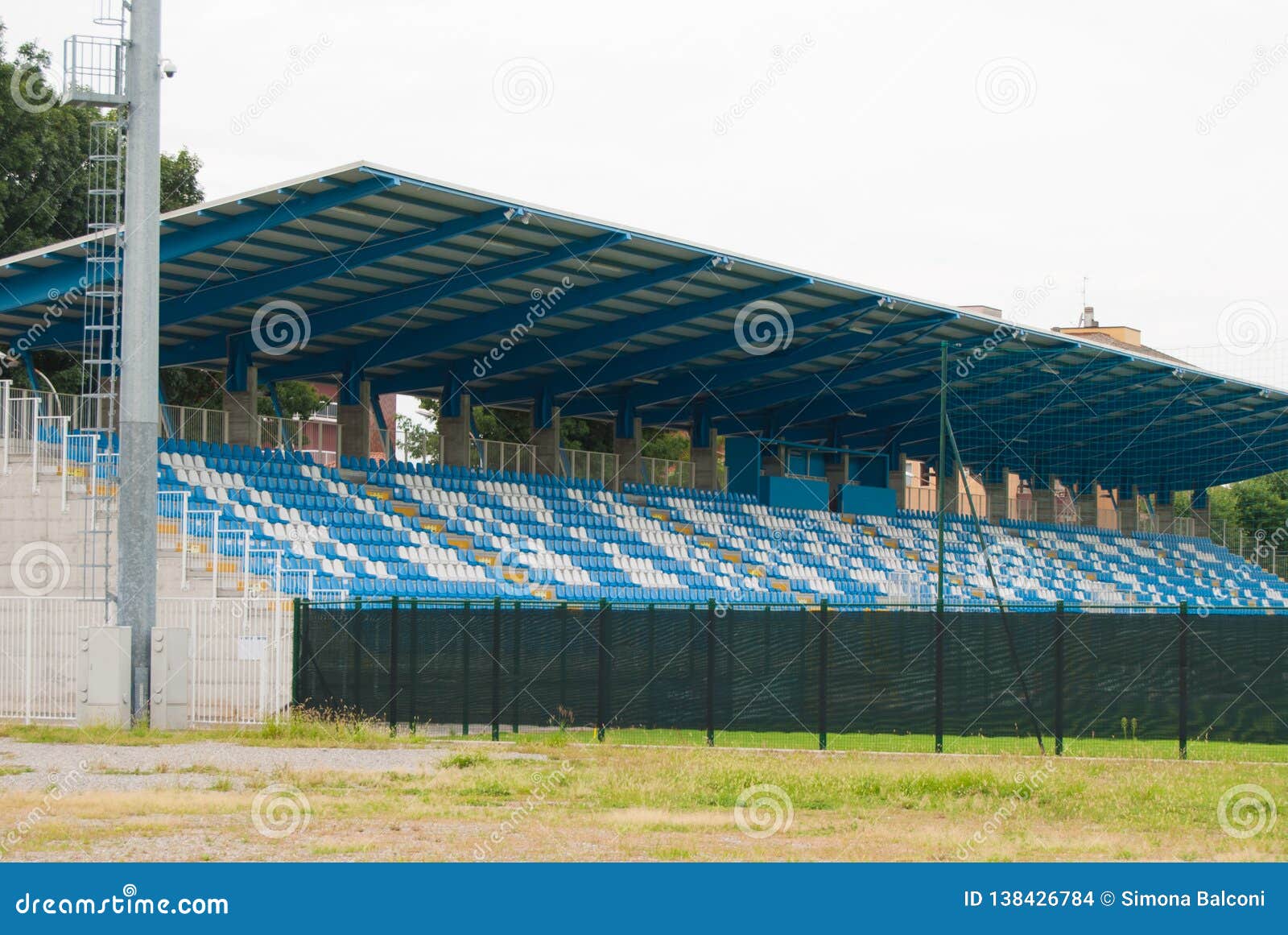 Overview On Seats Of A Small Stadium Editorial Image | CartoonDealer ...