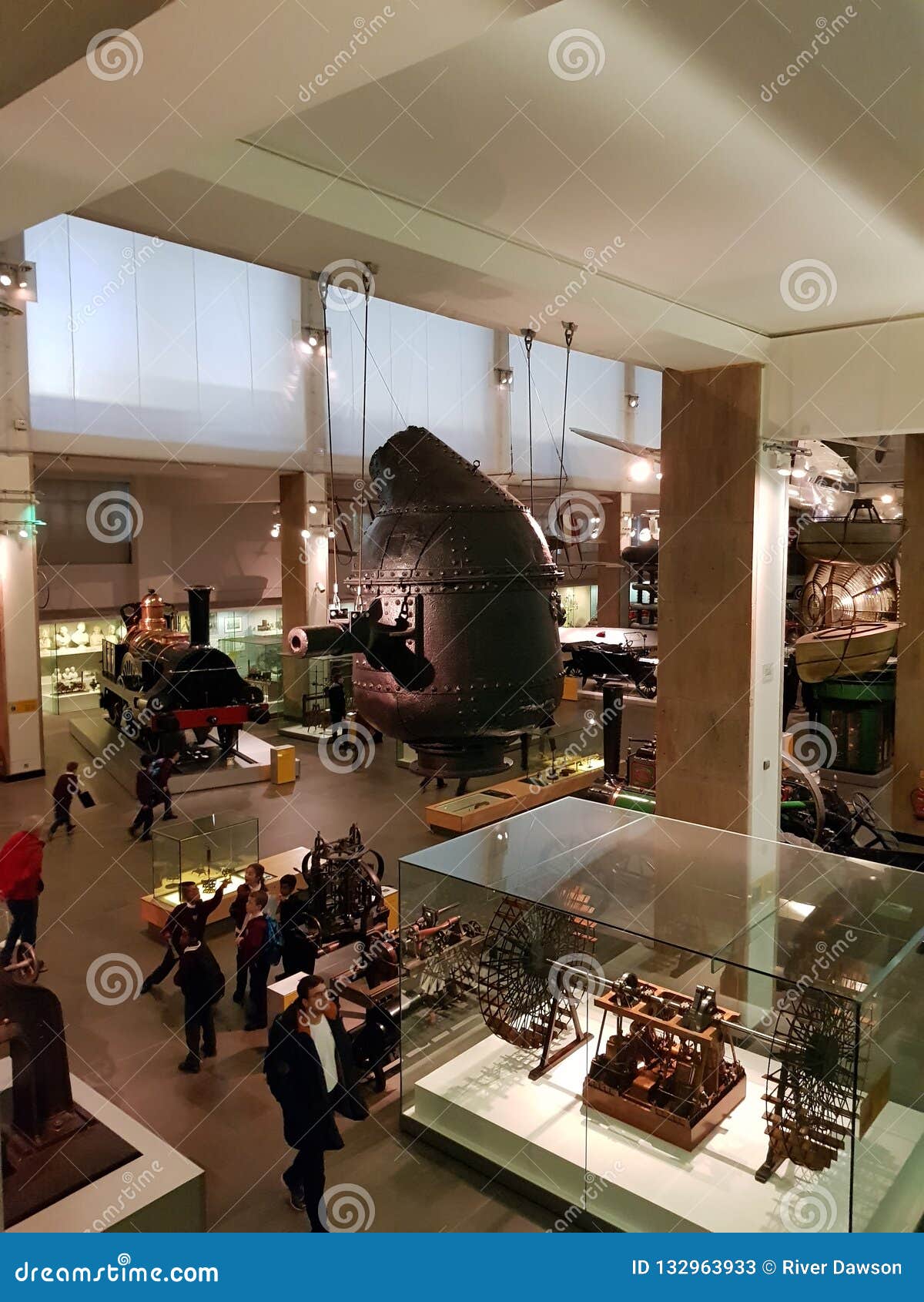 Overview of Technology Floor Editorial Stock Photo - Image of ...