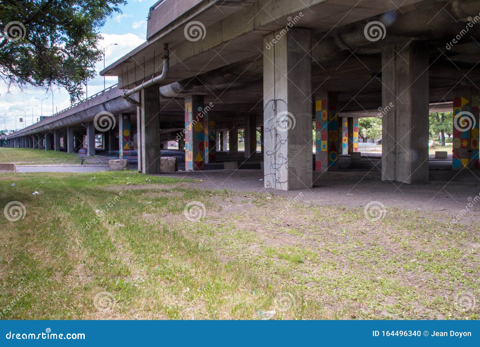 Overview Of Highway A15 At The Botlek Bridge Botlekbrug In Dutch Which ...