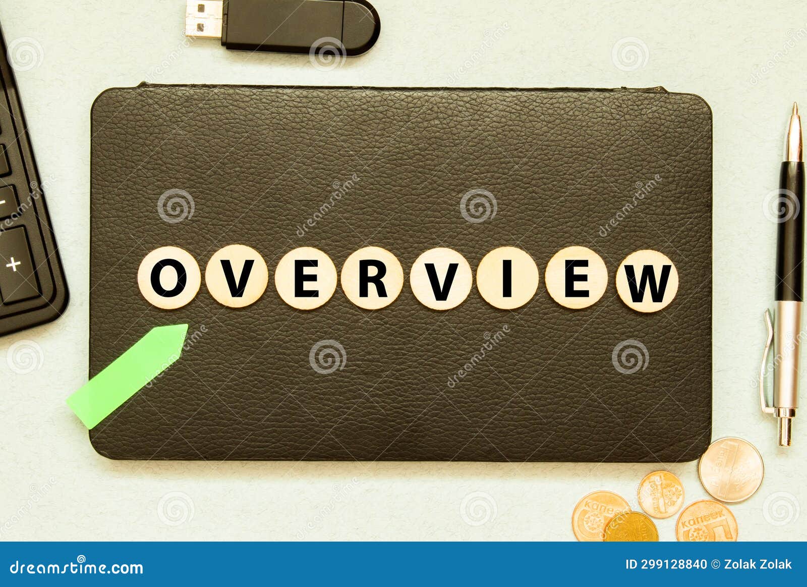 OVERVIEW Word Made with Building Blocks Stock Photo - Image of summary ...