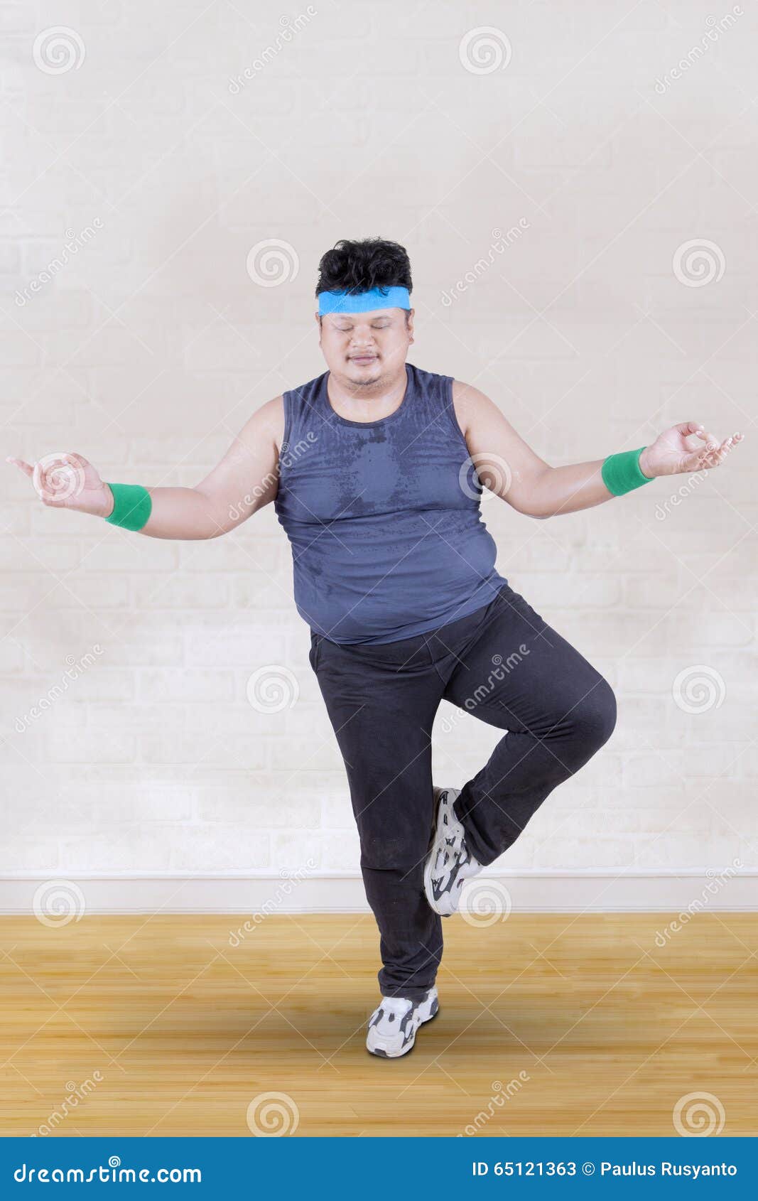 Overweight Person Standing