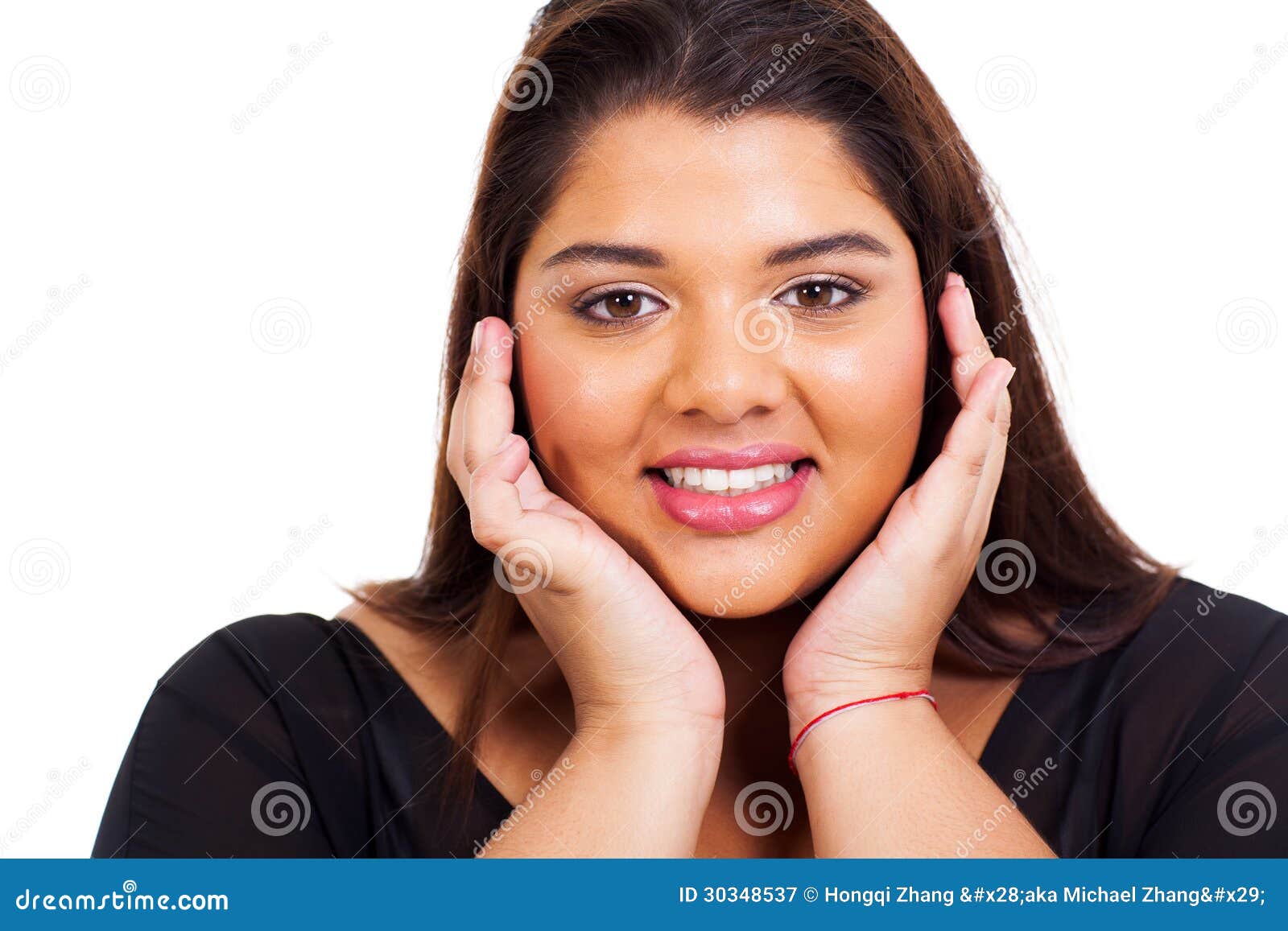 Overweight woman beauty stock image. Image of caucasian - 30348537