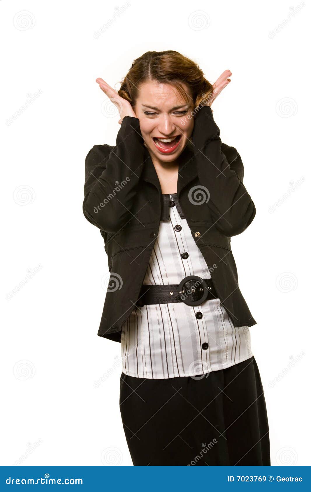 Overwhelmed stock image. Image of adult, receptionist - 7023769