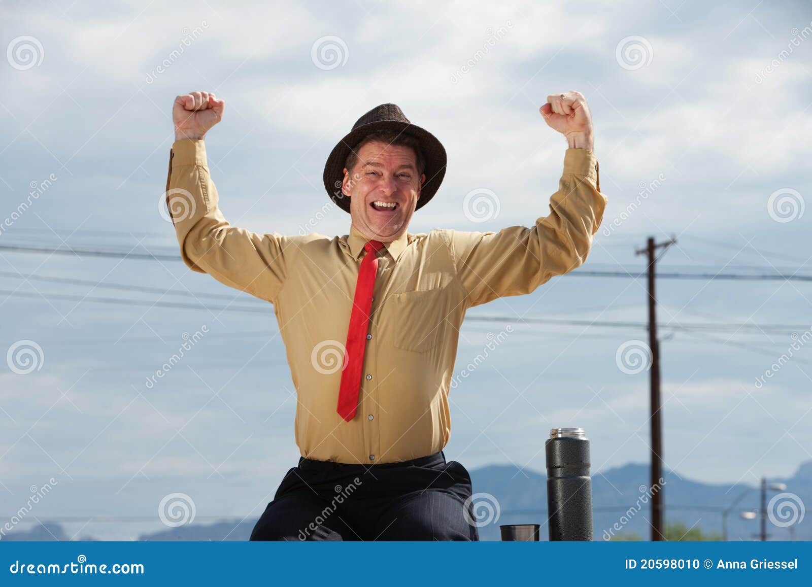 Overwhelmed Businessman stock photo. Image of formal - 20598010