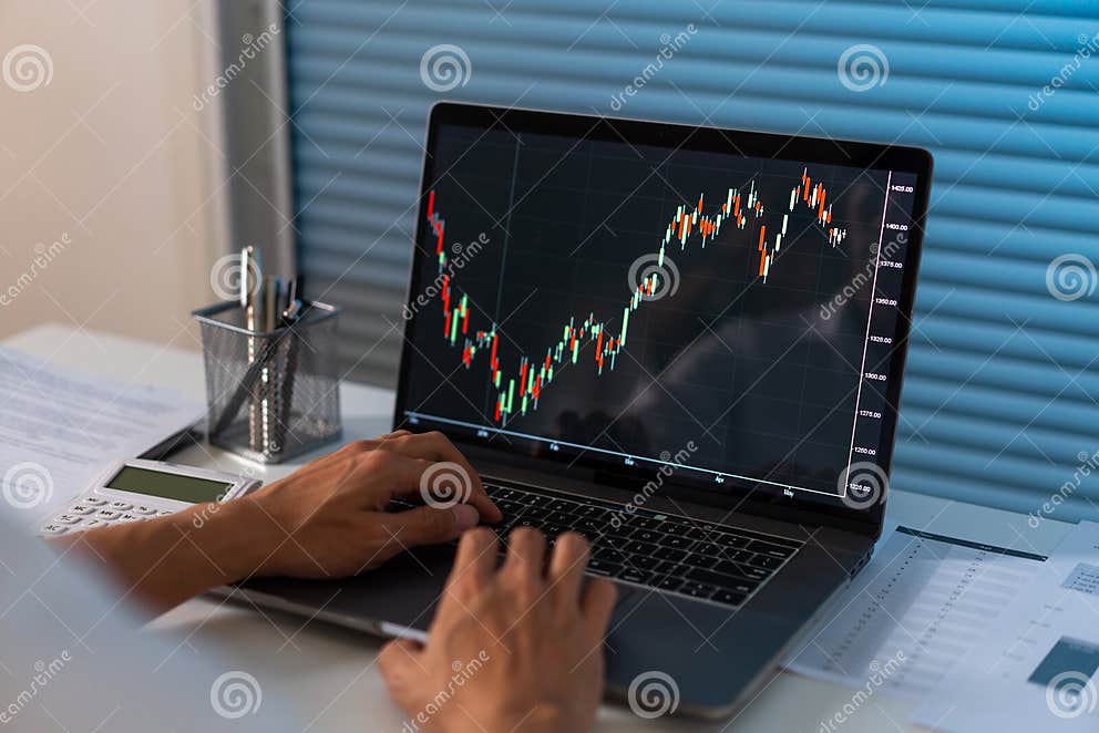 Overwork Concept the Office Employee Working at the Office by Analyzing ...