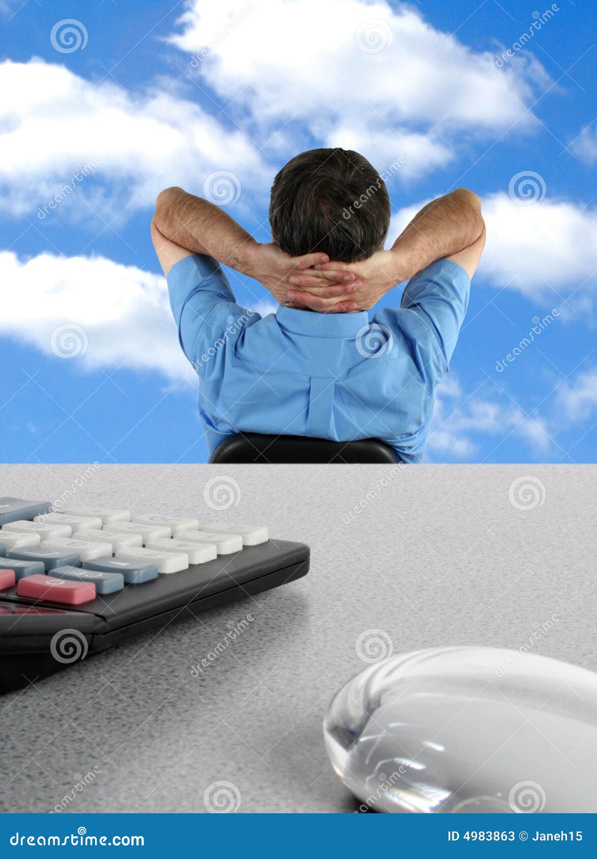 Overwork executive stock image. Image of relaxation, people - 4983863