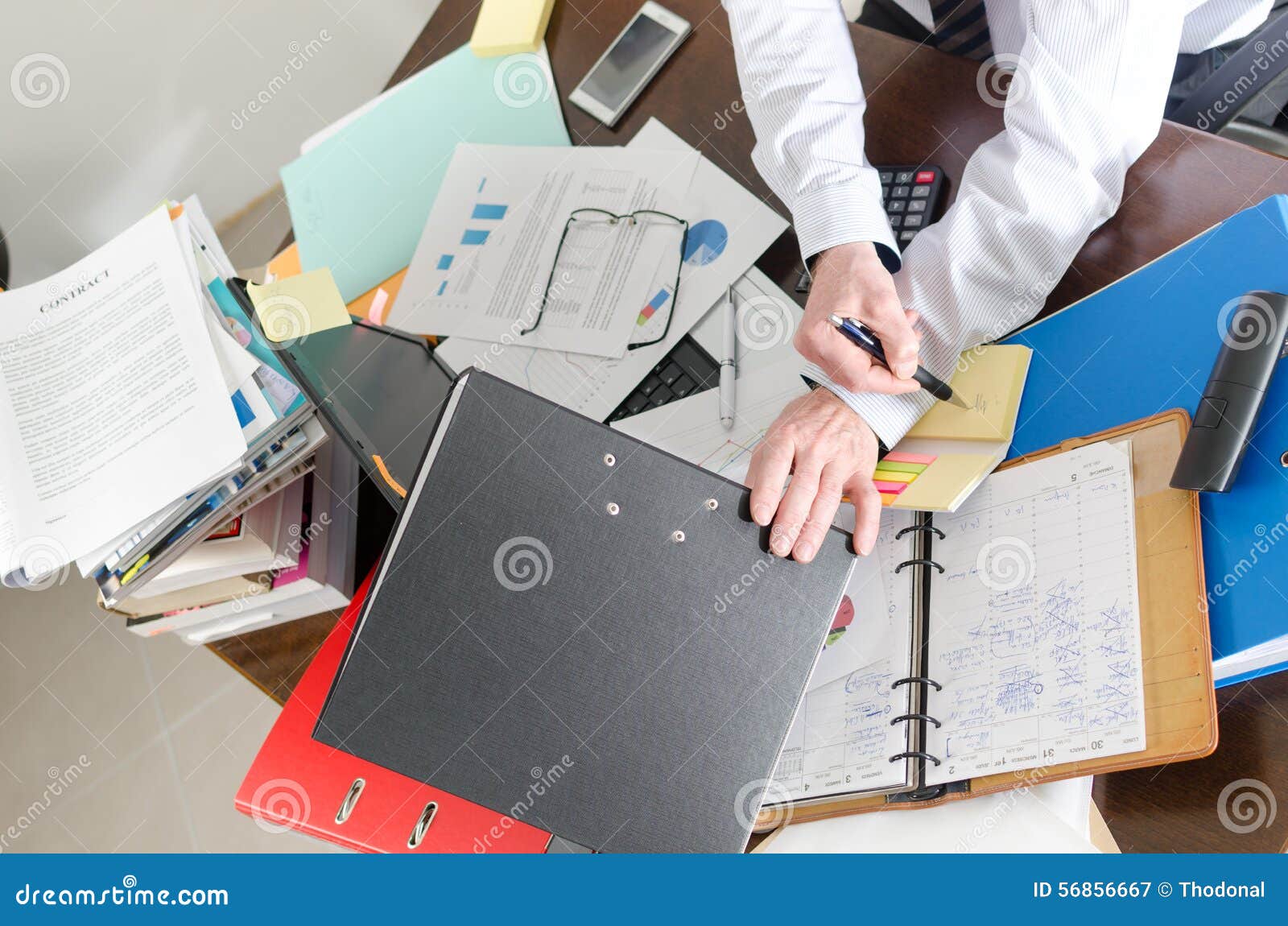 Overworked businessman stock image. Image of businessman - 56856667