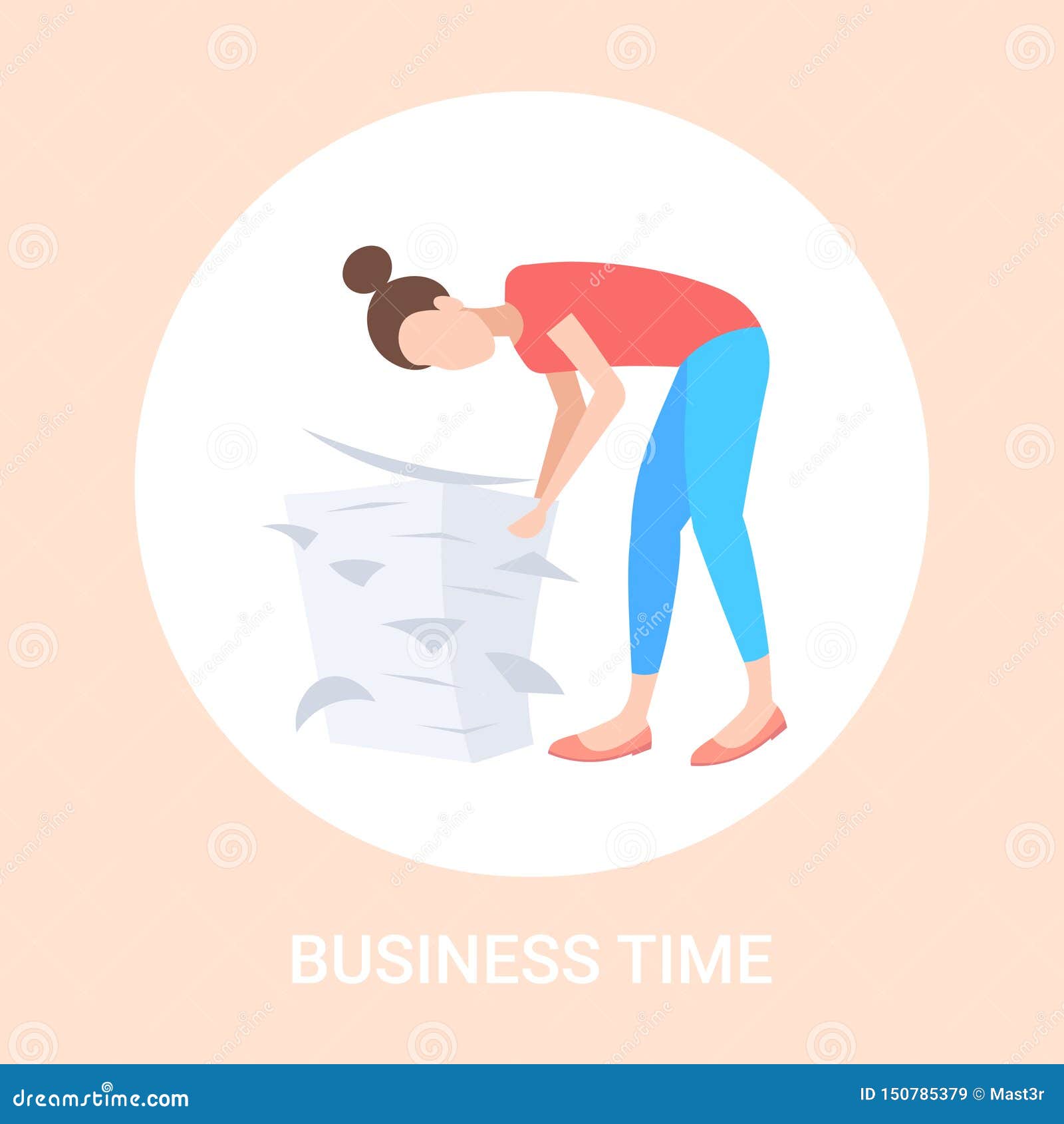 Overworked Businesswoman Freelancer Looking At Computer Screen Girl ...