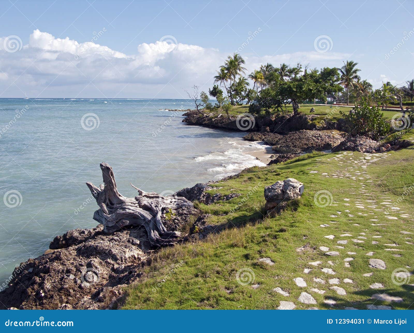 Overzees Landschap Van Cuba Stock Afbeelding - Image of water, panorama ...