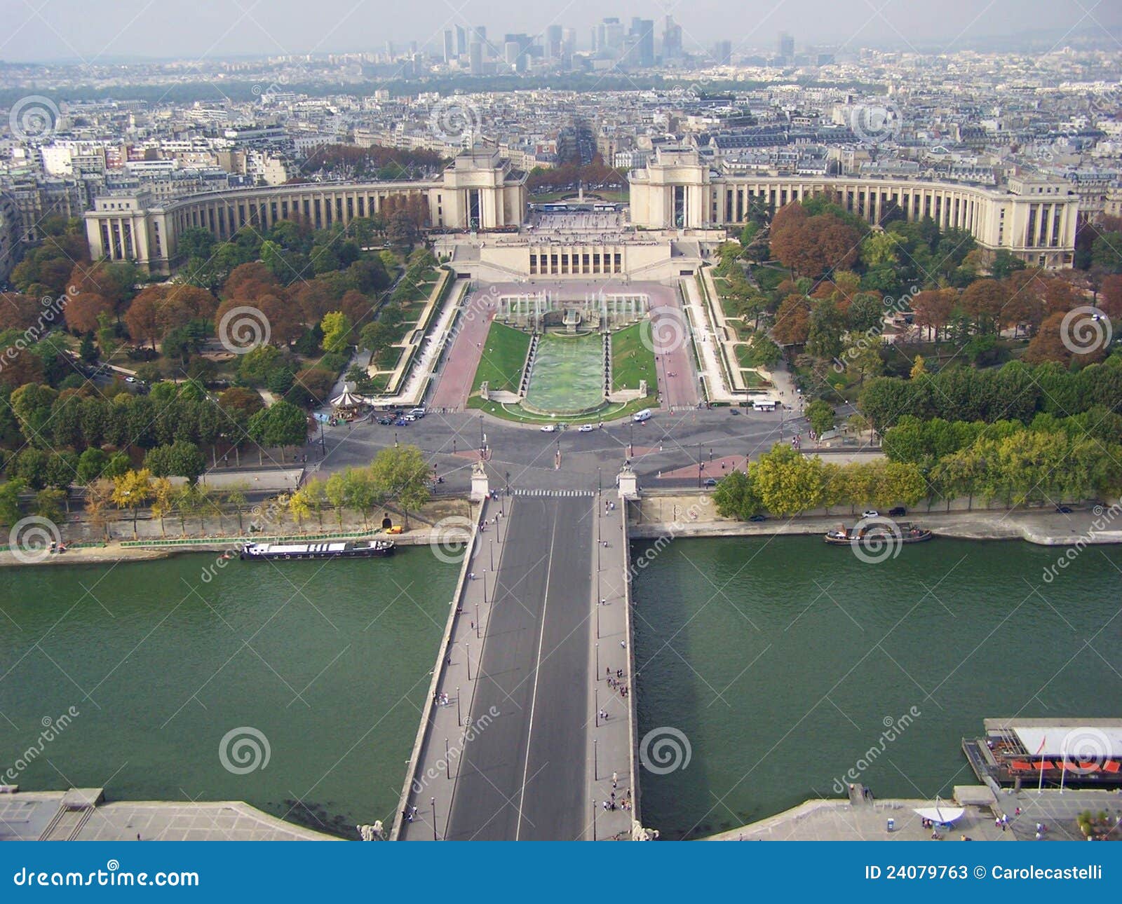Overzicht Van De Stad Van Parijs Stock Afbeelding - Image of frankrijk ...