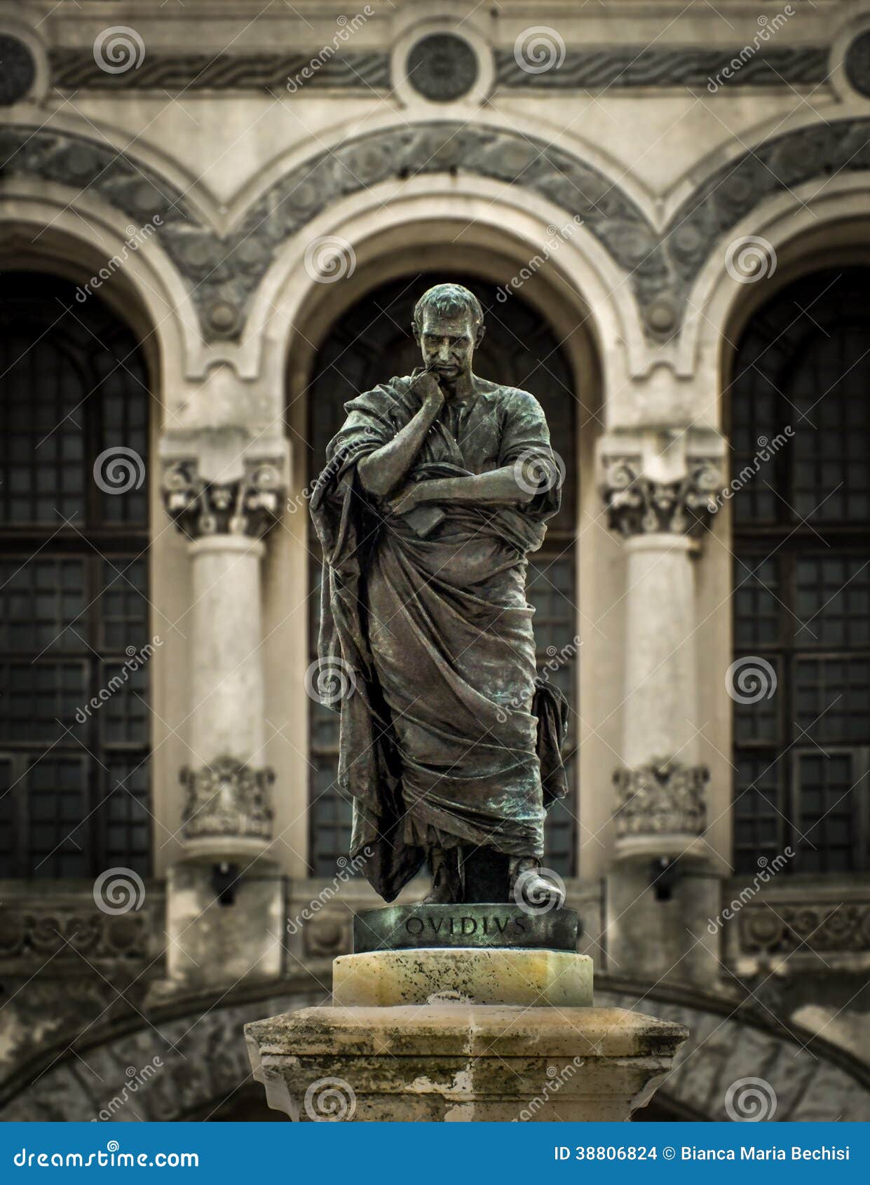 Ovidius Statue stock photo. Image of ovidius, museum - 38806824