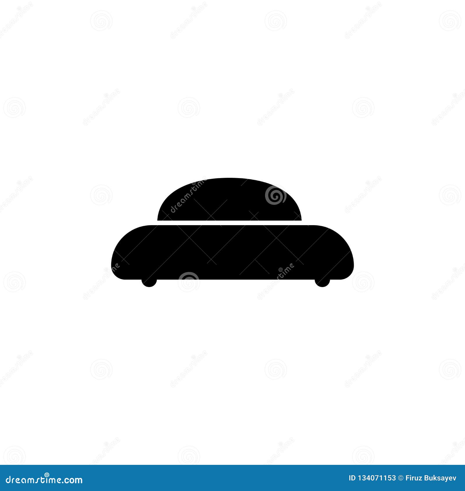 Ovni Military Transport Vector Icon On White Background. Flat Vector ... Ovni Military Transport Vector Icon On White Background. Flat Vector ...