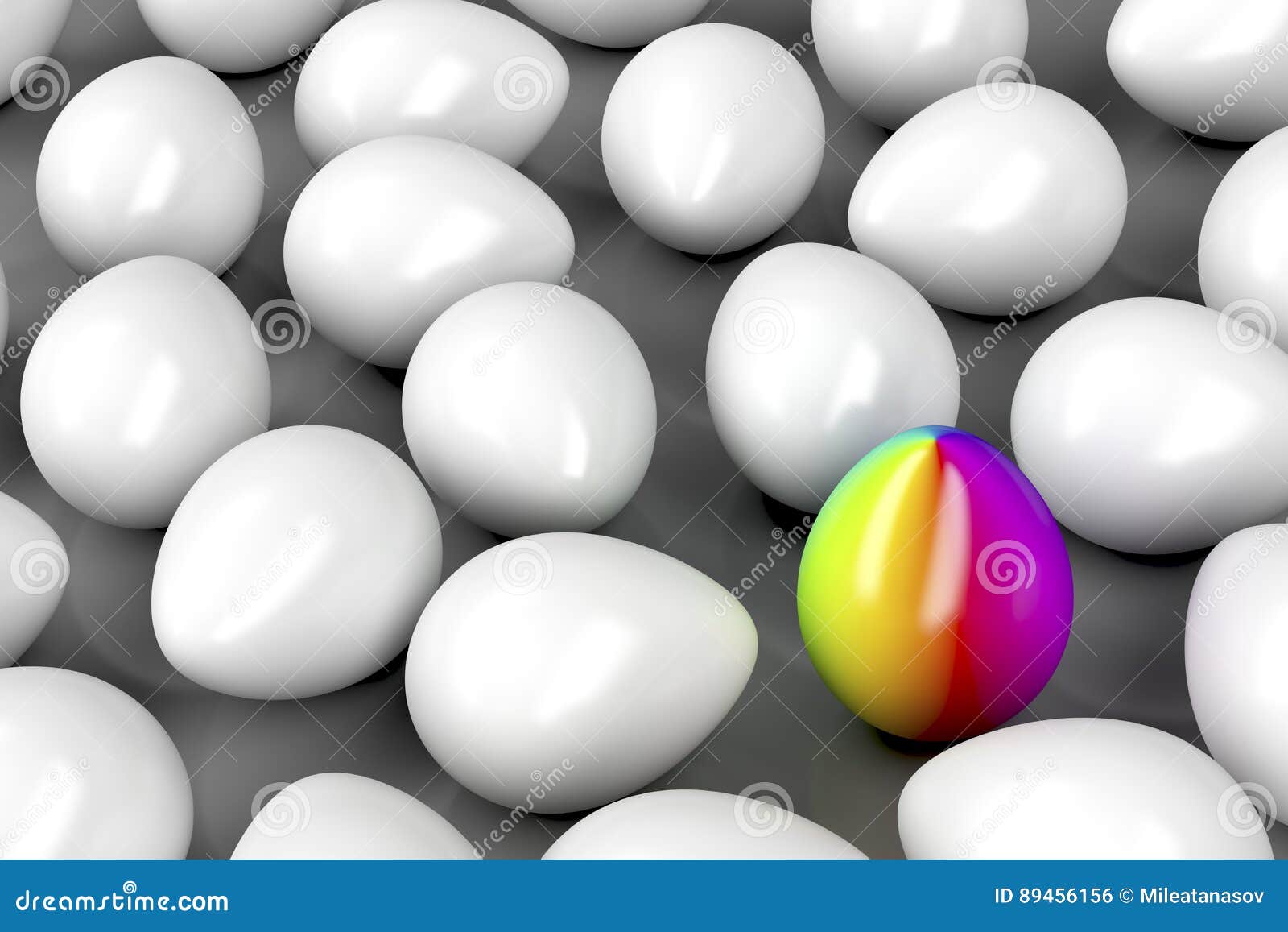 Ovo colorido original ilustração stock. Ilustração de original - 89456156