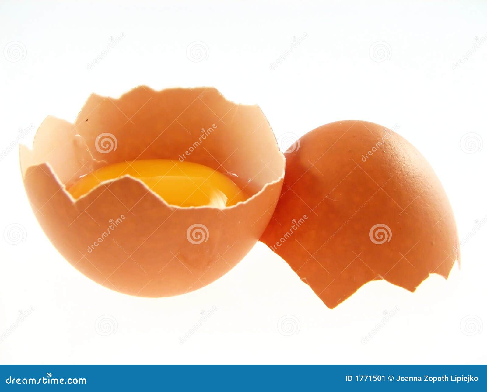 Ovo rachado imagem de stock. Imagem de café, quebrado - 1771501