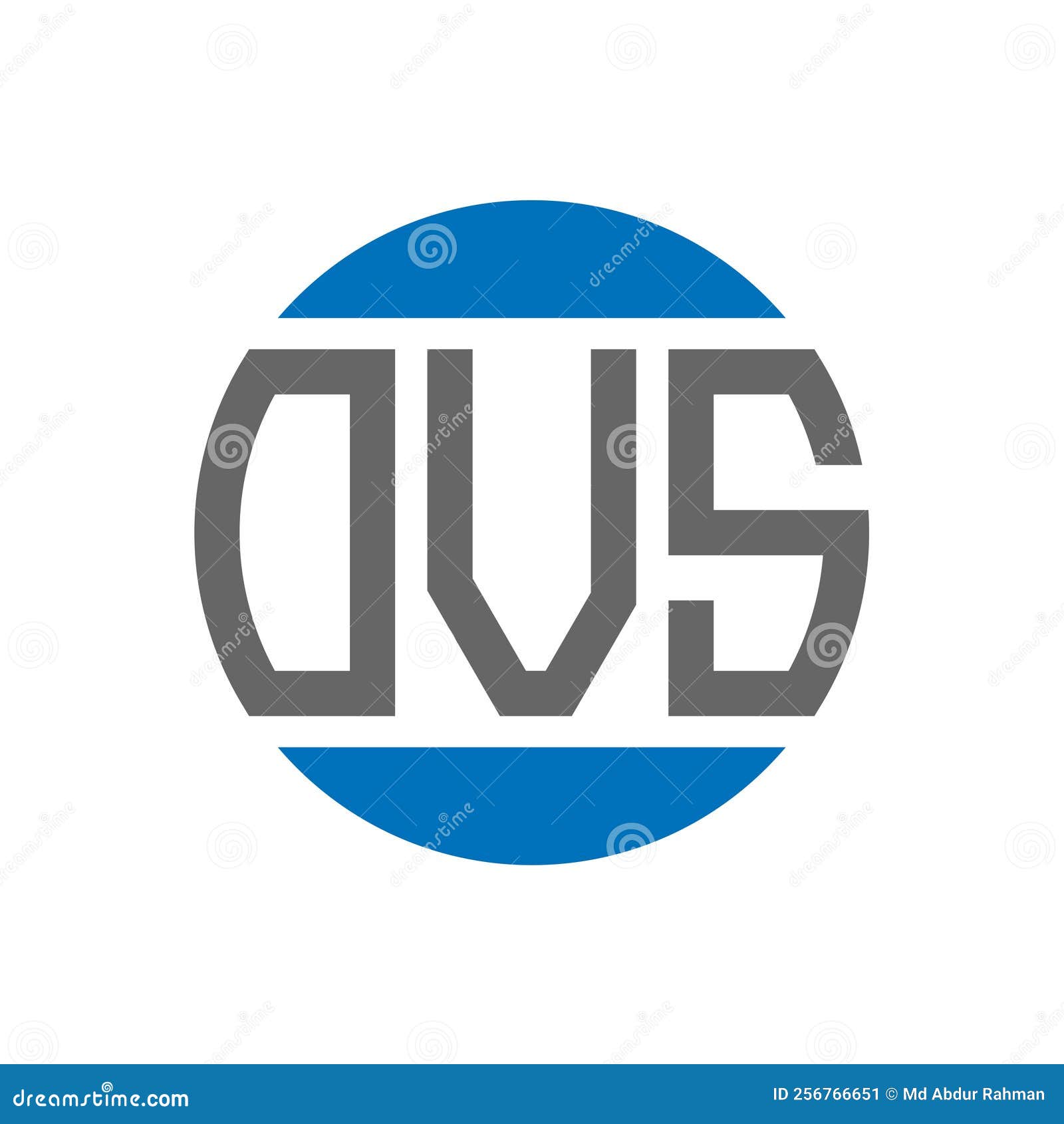 OVS Letter Logo Design on White Background. OVS Creative Initials ...