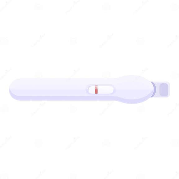 Ovulation Pregnant Test Icon Cartoon Vector Pregnancy Kit Stock Vector