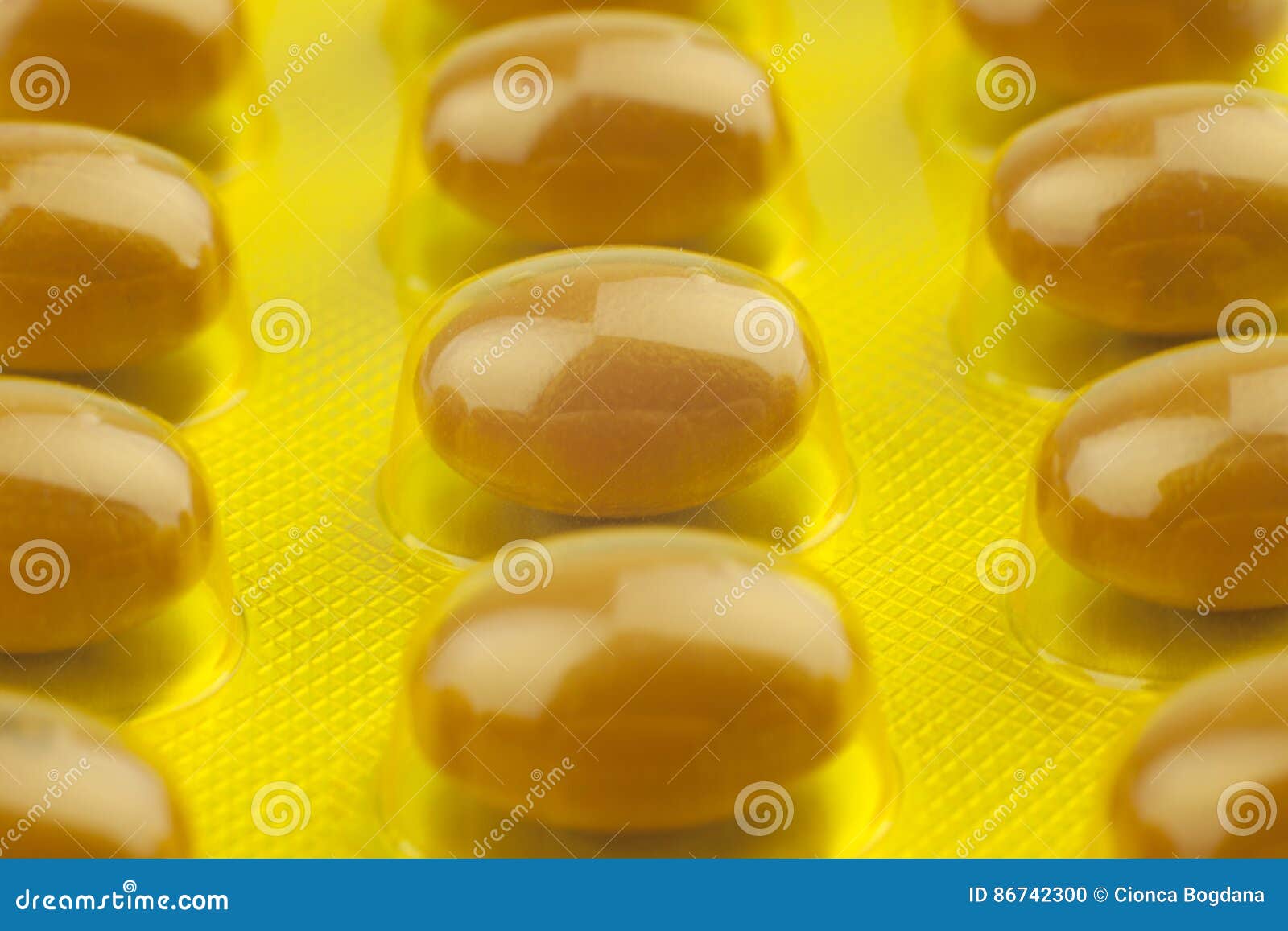 Ovules in Foil / Large Pills Stock Photo - Image of immunization, black ...