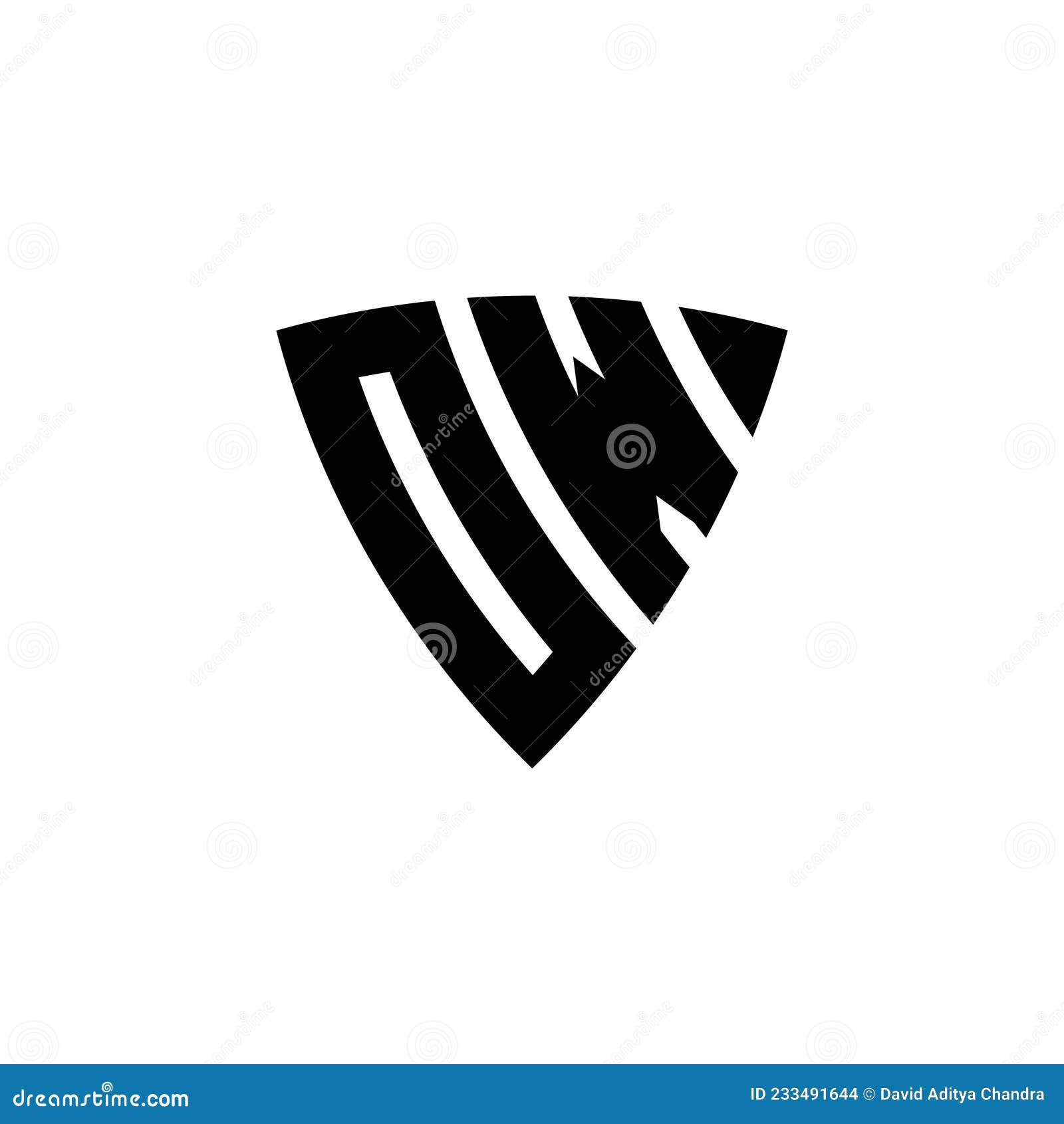 OW Logo Monogram Triangle Shield Style Stock Vector - Illustration of ... OW Logo Monogram Triangle Shield Style Stock Vector - Illustration of ...
