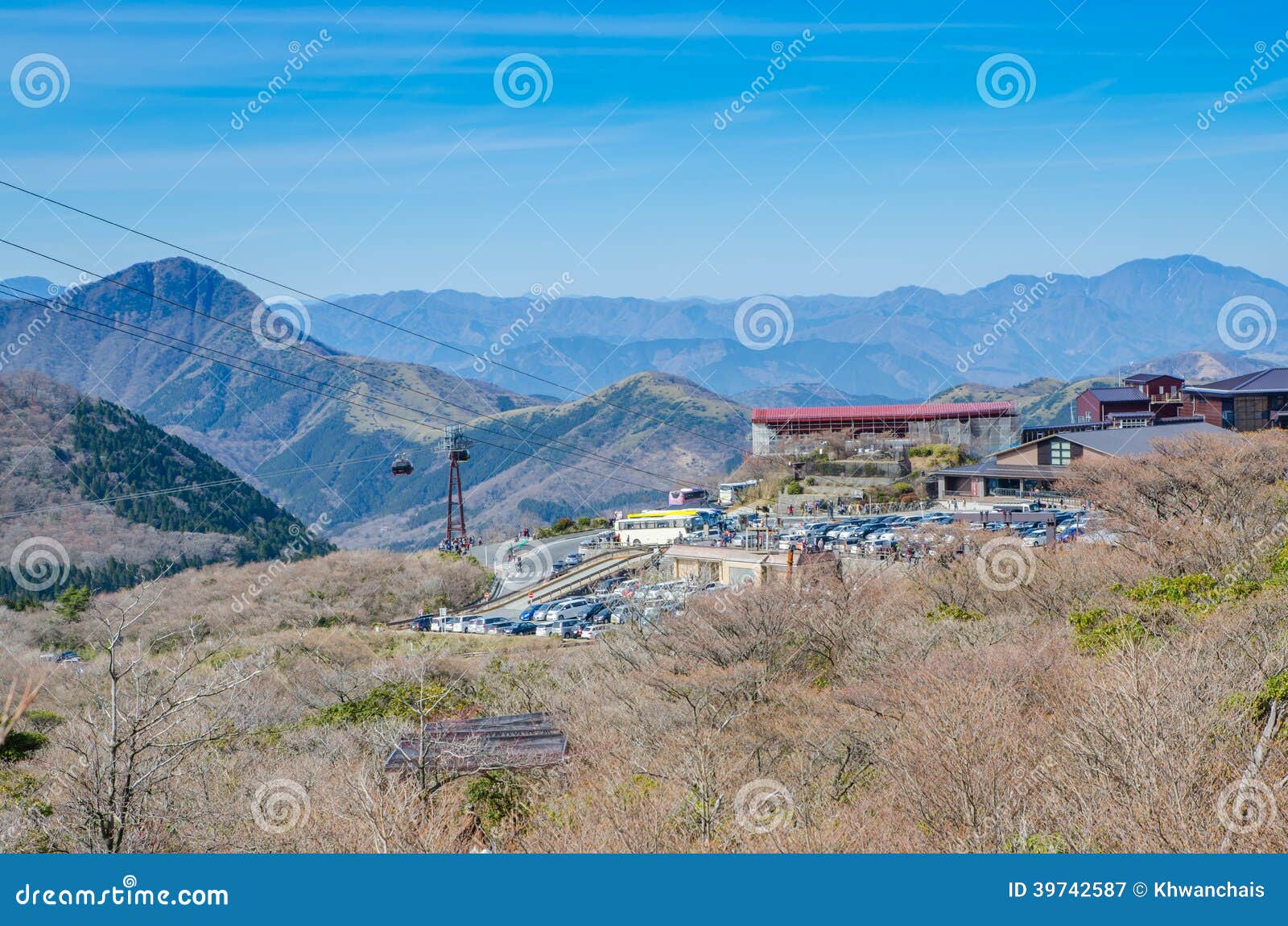 Owakudani, Sulfur Quarry in Hakone Stock Image - Image of dirt, slope ...