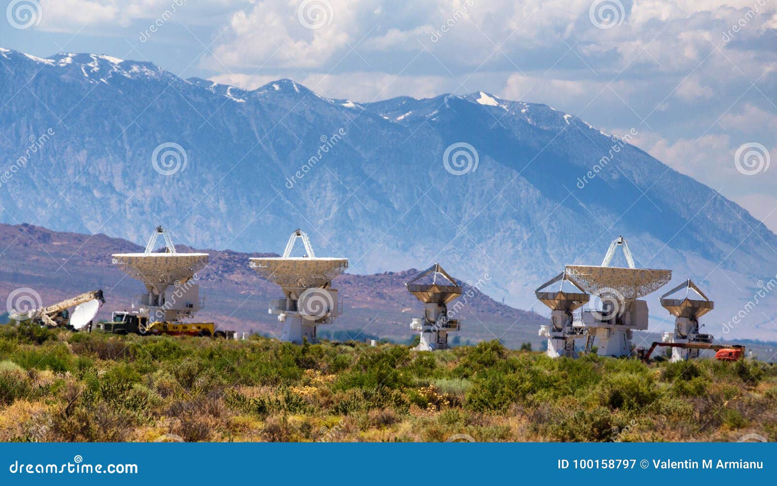 Owens Valley Solar Array California Stock Image - Image of owens, broadband: 100158797
