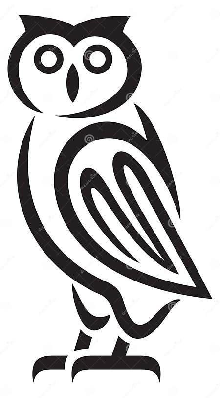 Owl stock vector. Illustration of animal, wallpaper, nature - 23802588