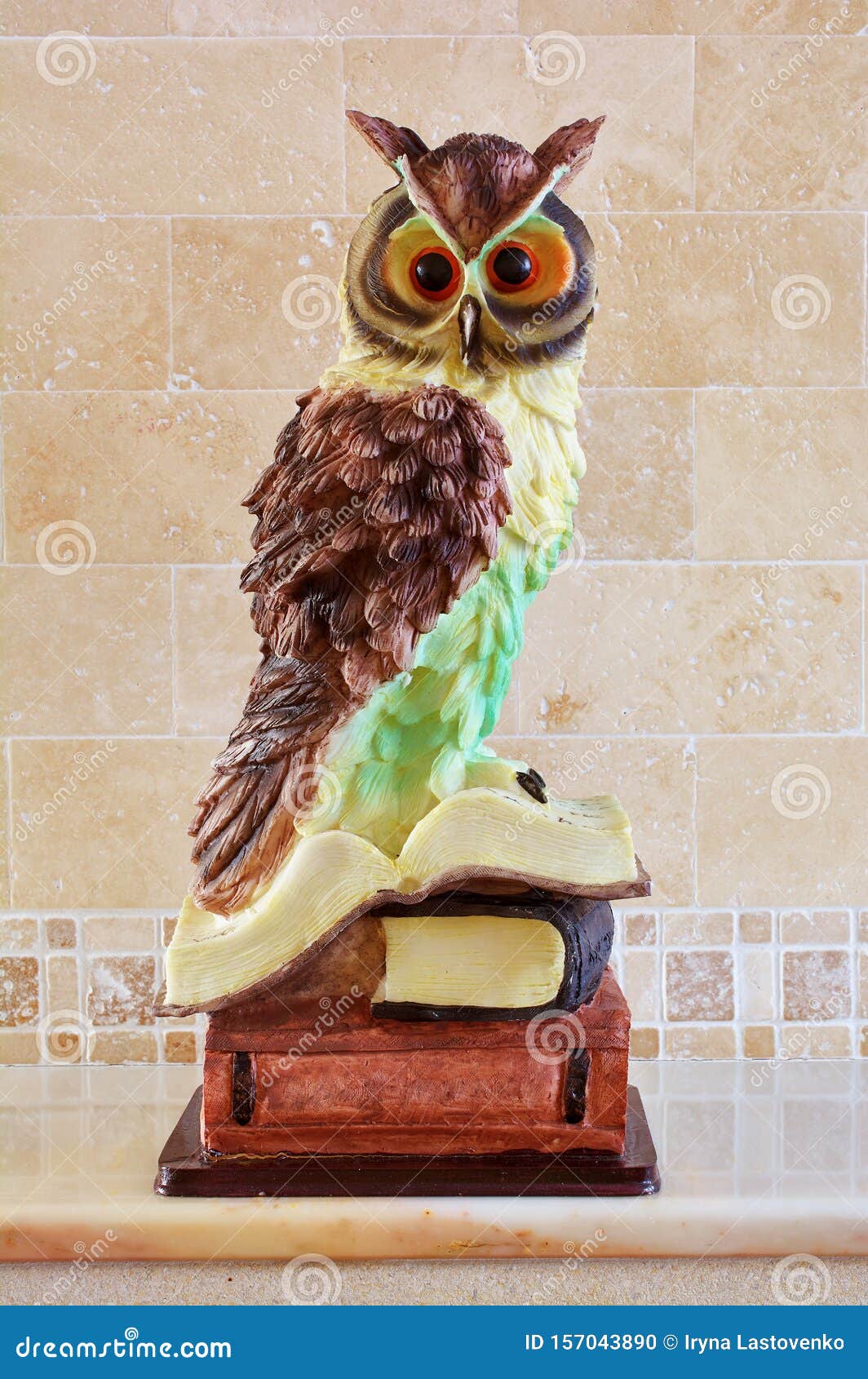 Owl As Symbol of Wisdom and Knowledge. Decorative Item, Statuette of ...
