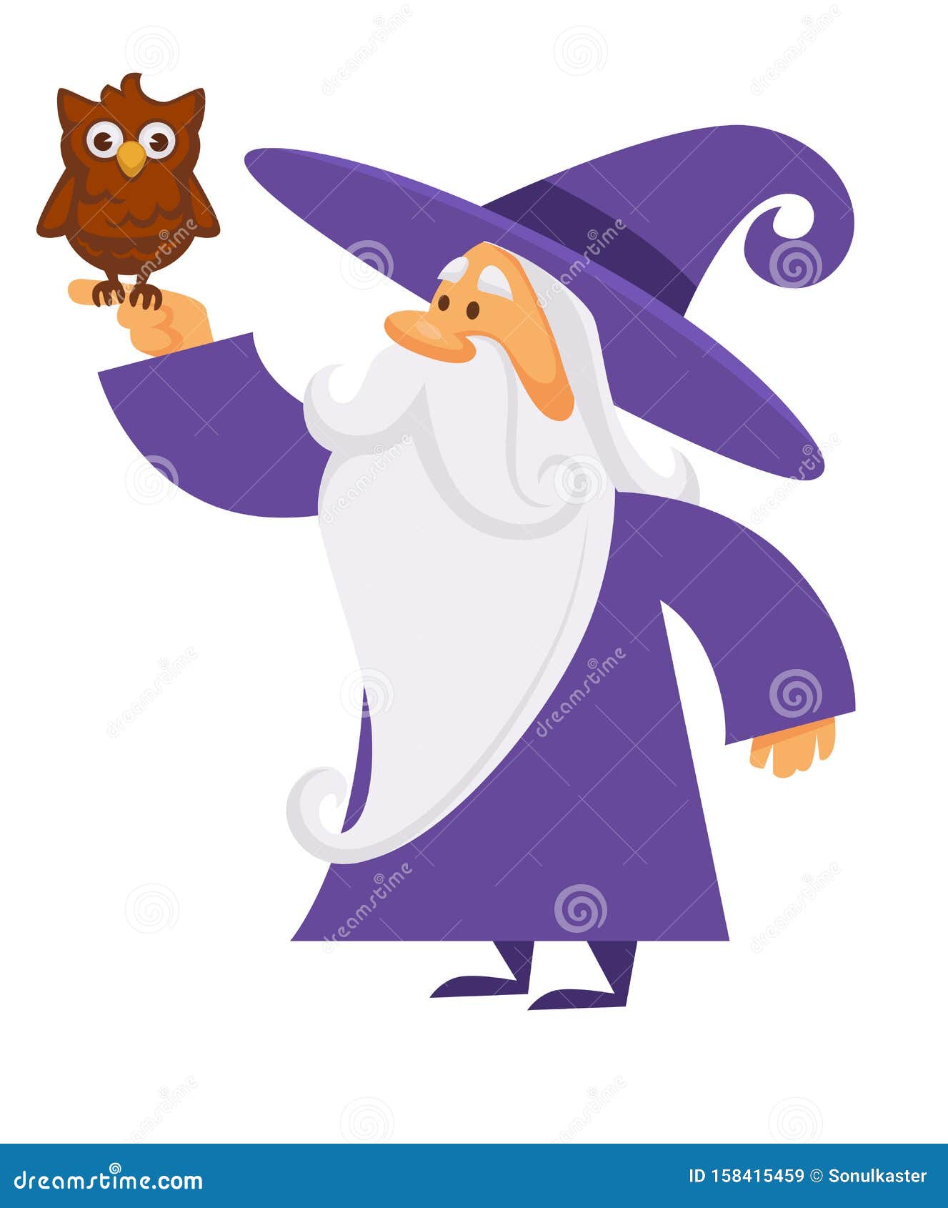 Merlin Bird Minimal Logo Design Cartoon Vector | CartoonDealer.com ...