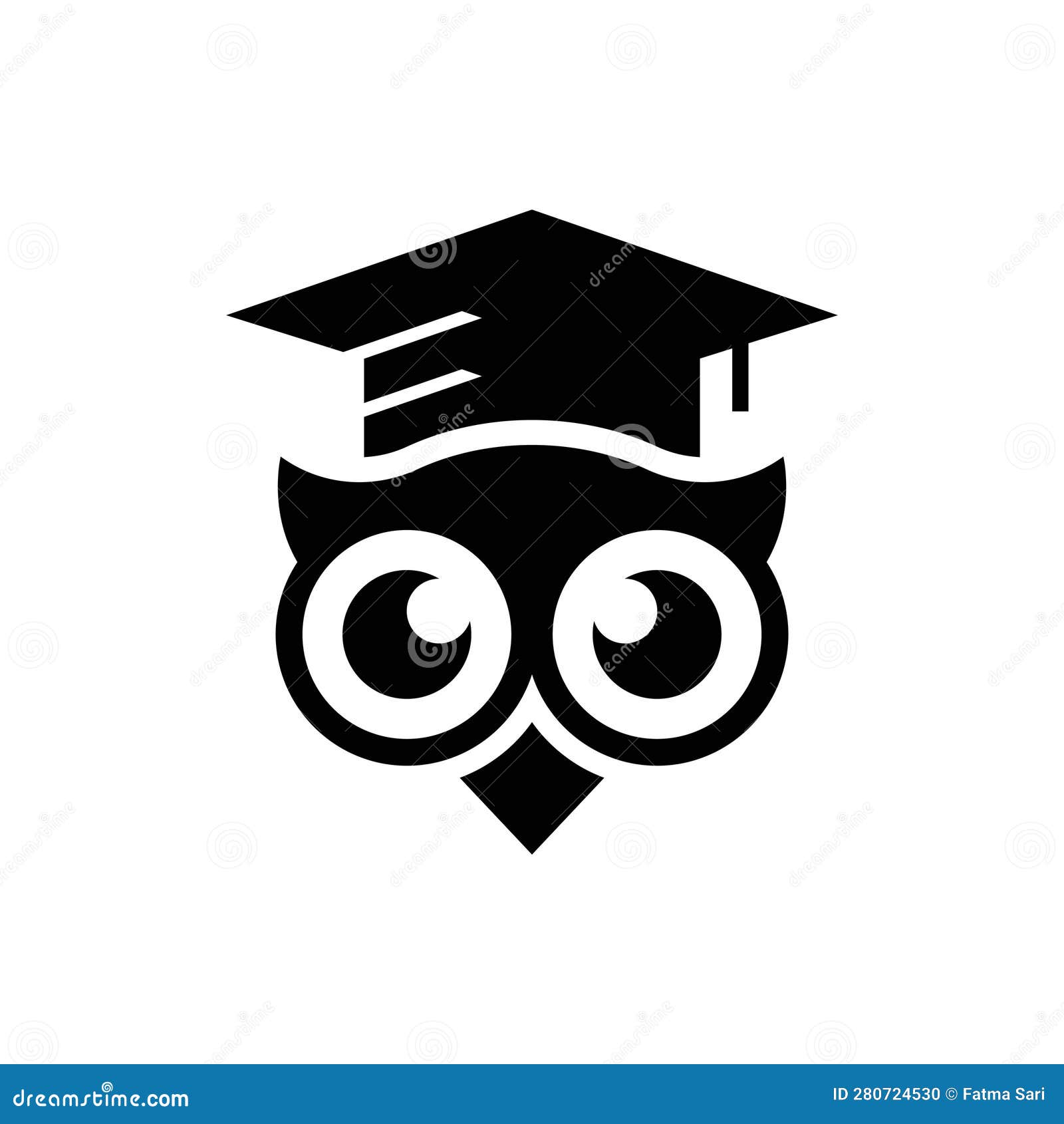 Owl Education Logo Images Illustration Stock Vector - Illustration of ...