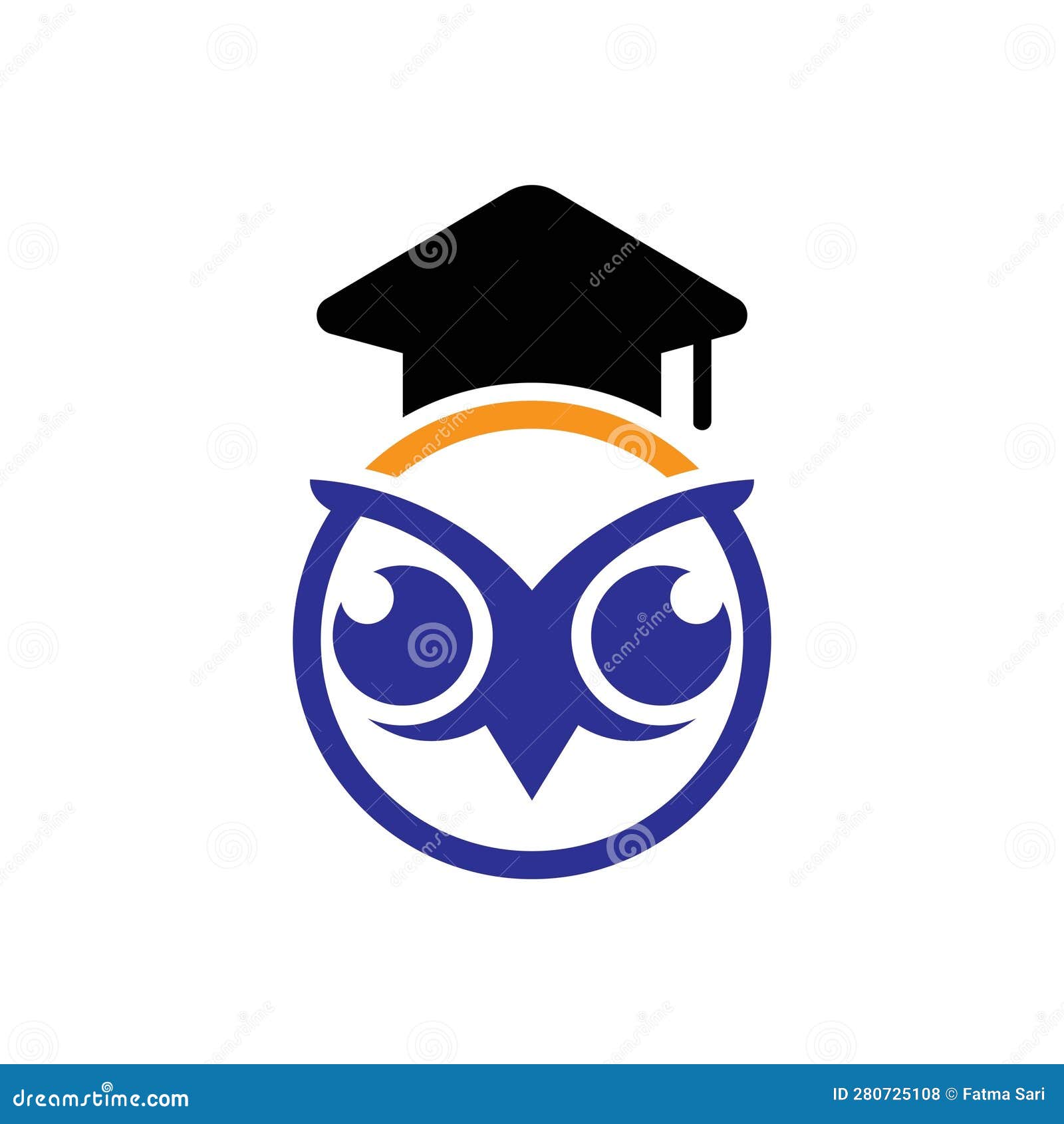 Owl Education Logo Images Illustration Stock Vector - Illustration of ...