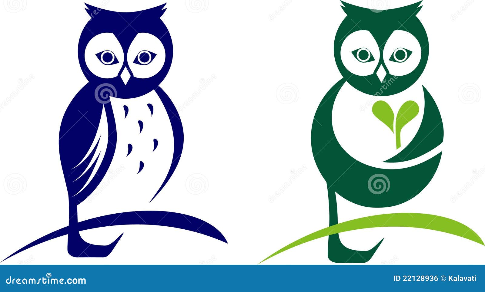Owl icon stock vector. Illustration of sage, wing, cute - 22128936