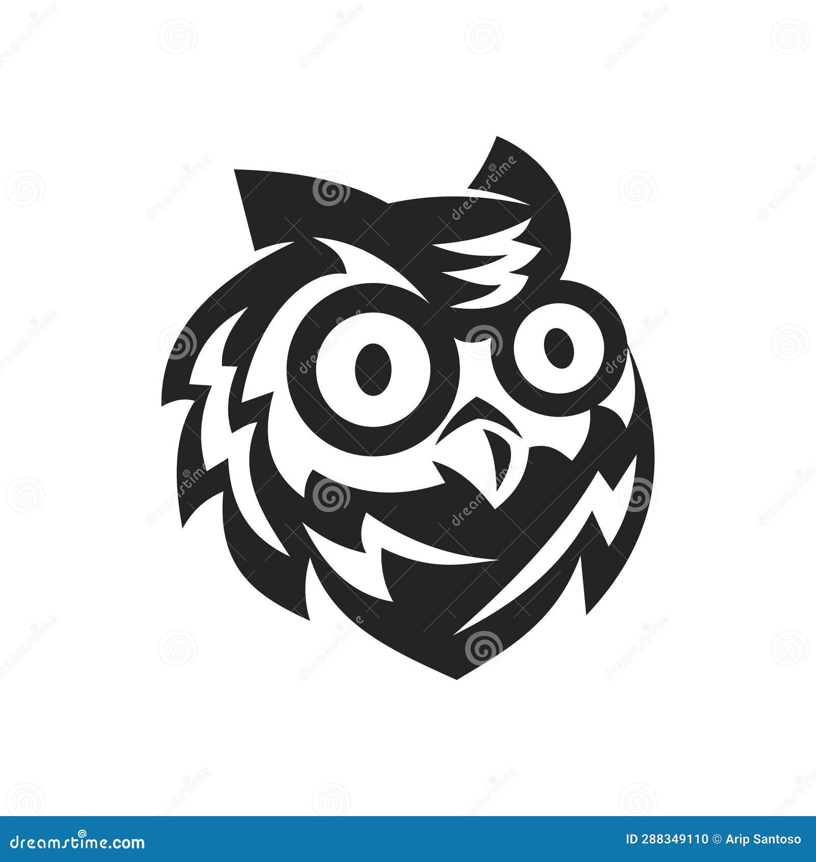 Owl Logo Template Isolated. Brand Identity. Icon Abstract Vector ...
