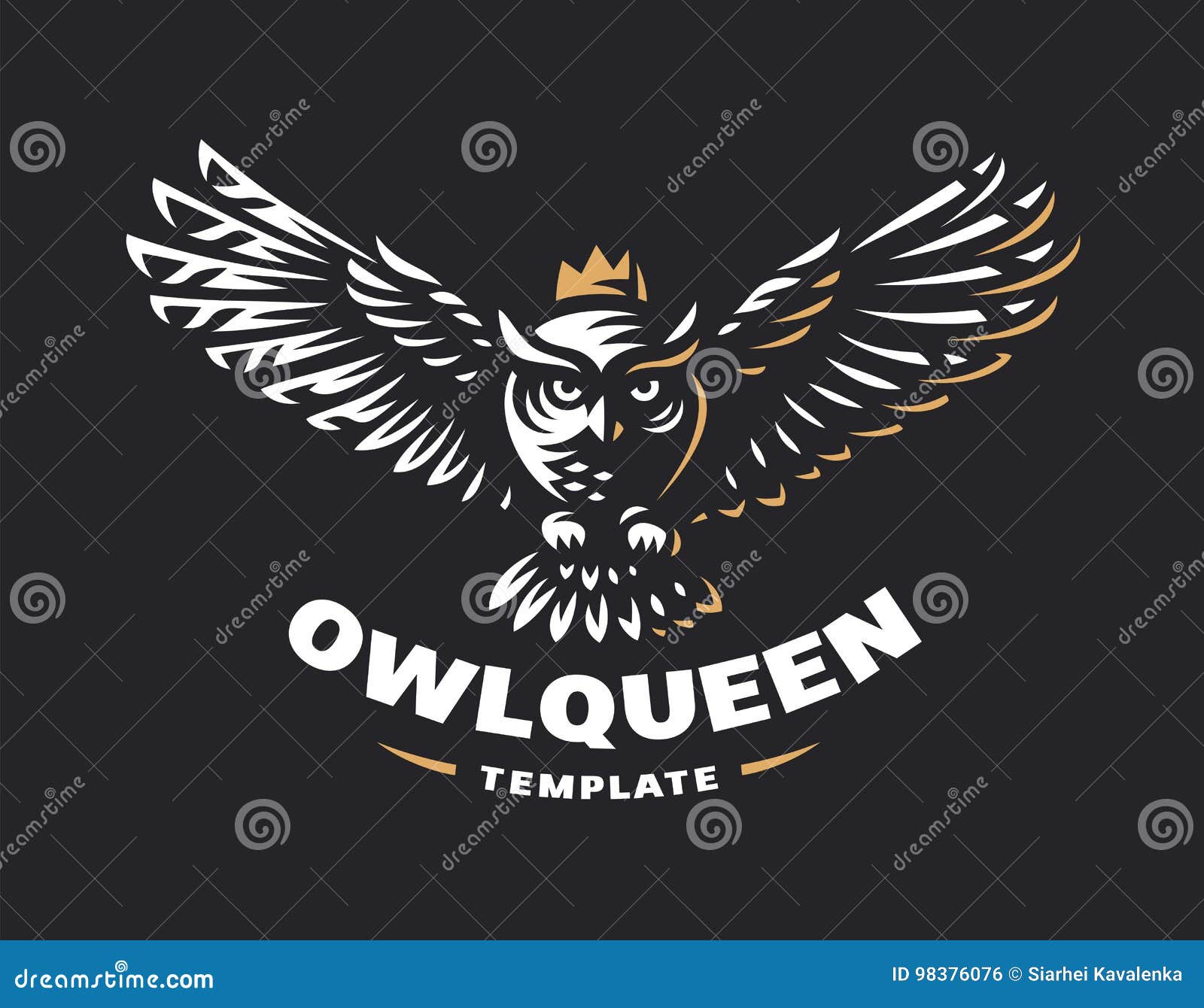 Owl Logo - Vector Illustration. Emblem Design Stock Vector ...