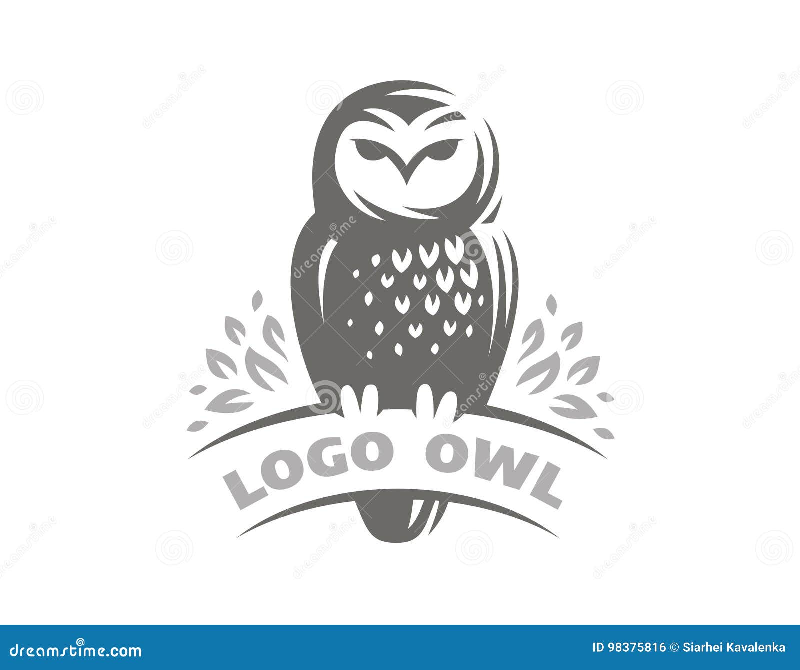 Owl Logo - Vector Illustration. Emblem Design Stock Vector ... Owl Logo - Vector Illustration. Emblem Design Stock Vector ...
