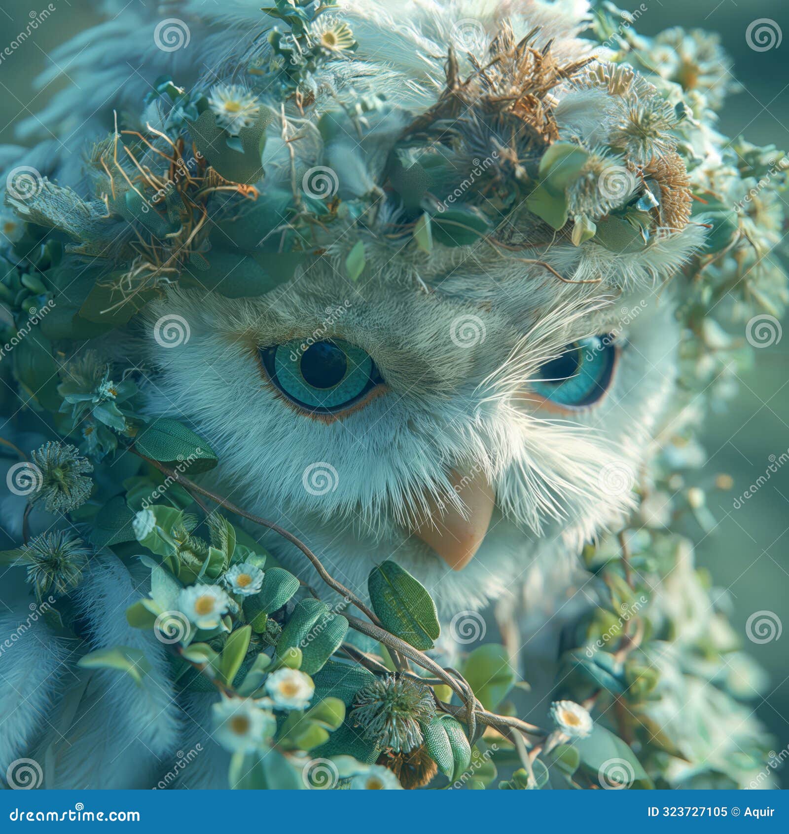 Owl wallpaper. Owl poster stock illustration. Illustration of wildlife ...