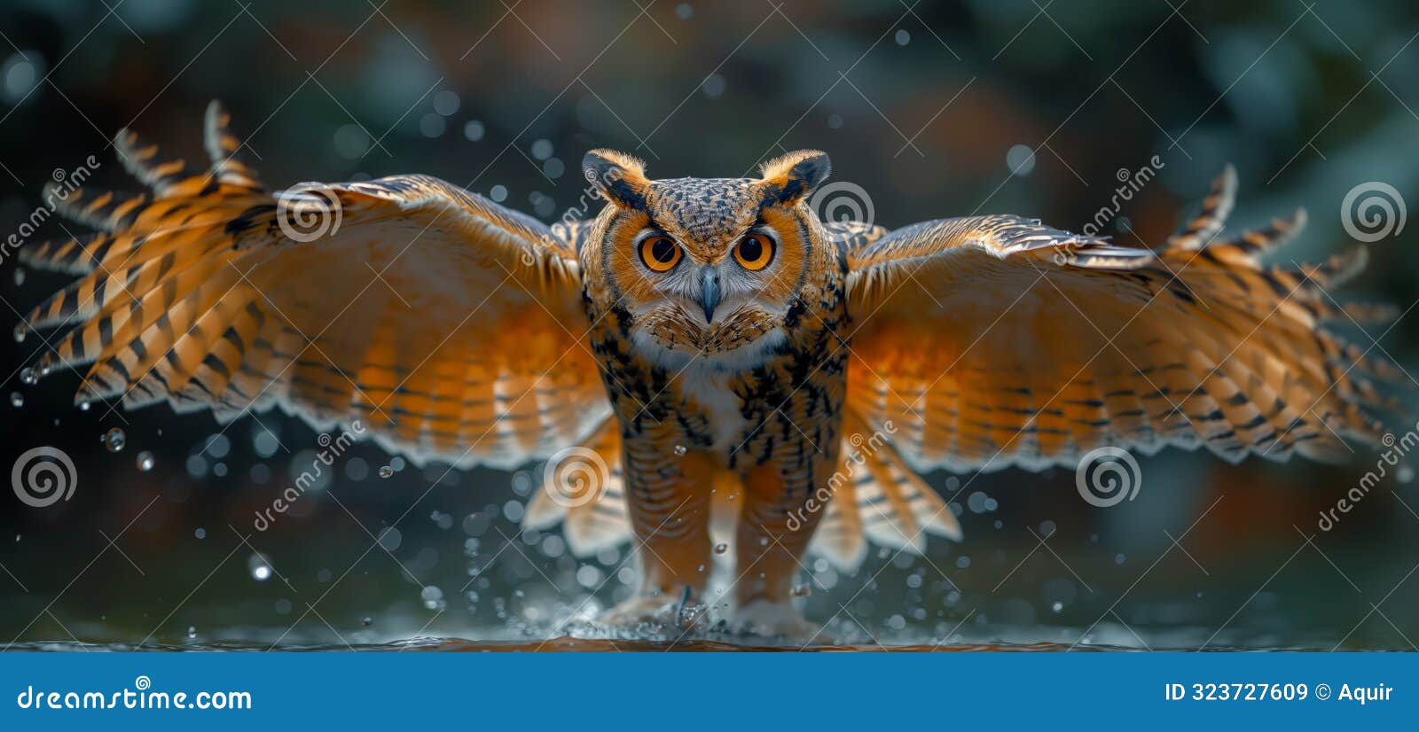 Owl wallpaper. Owl poster stock illustration. Illustration of wildlife ...