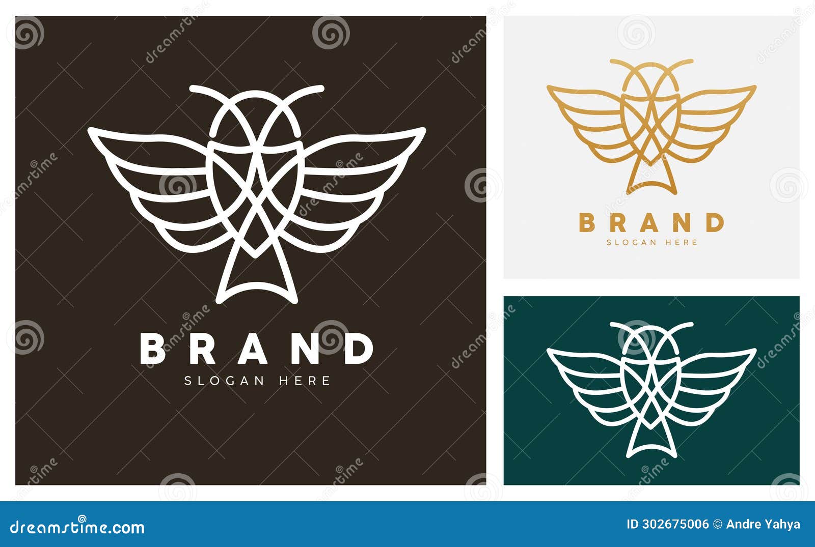 Owl Simple Line Logo Design. Stock Vector - Illustration of animal ...