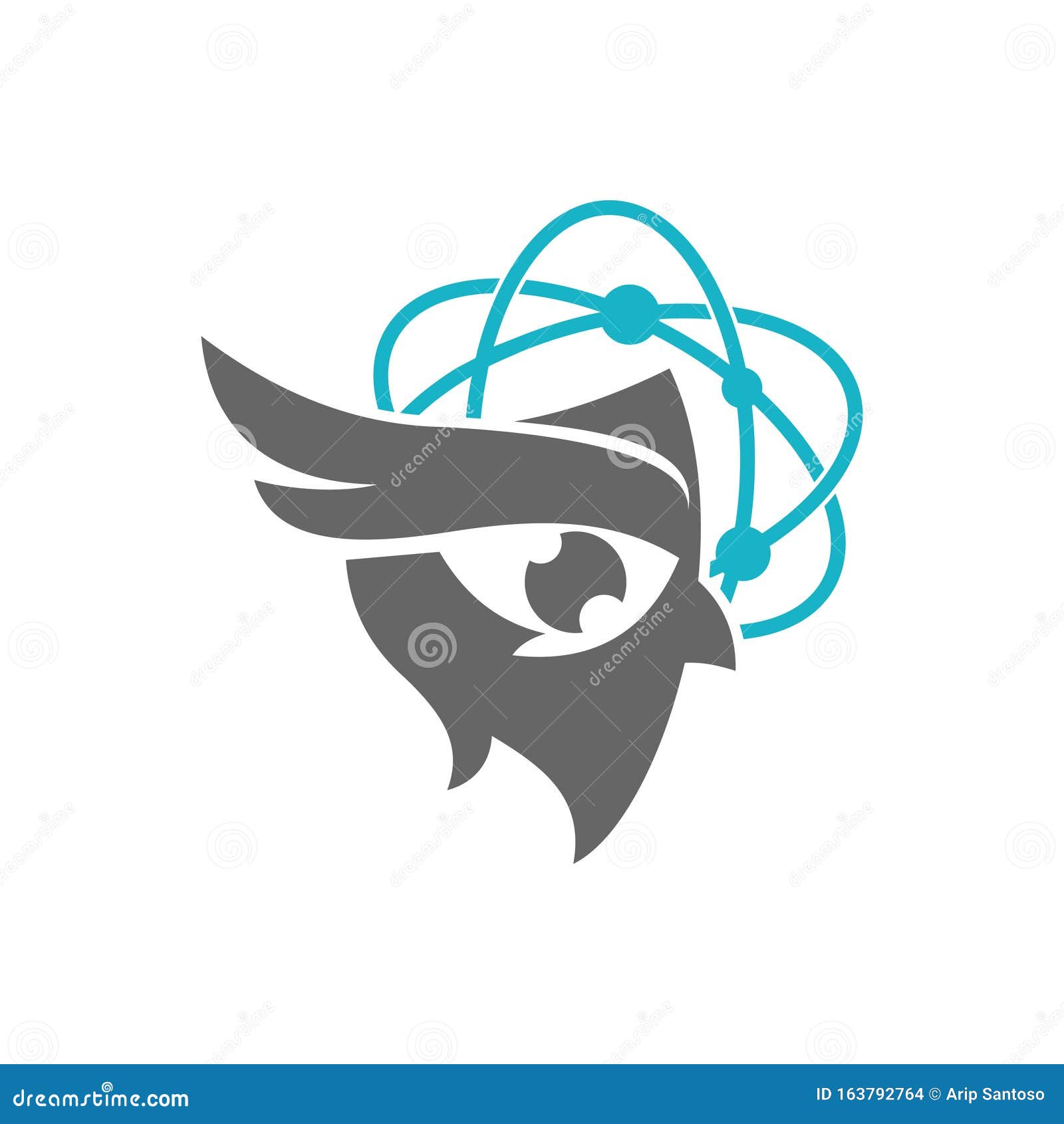 Owl Technology Logo Design Vector Template Isolated Stock Vector ...