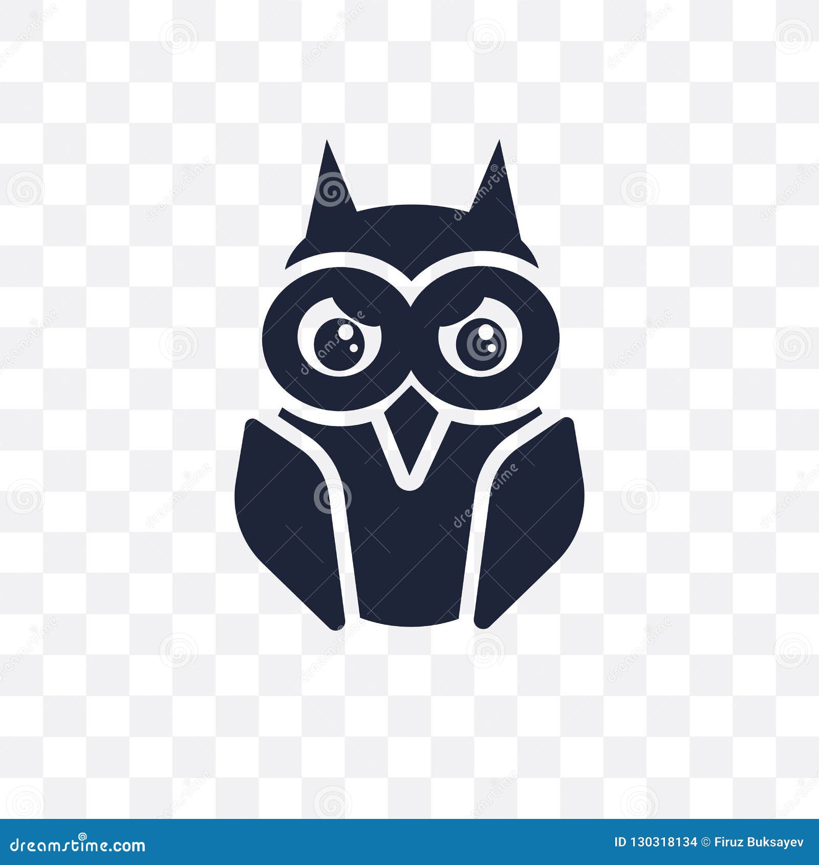 Owl Transparent Icon. Owl Symbol Design from Animals Collection Stock ...