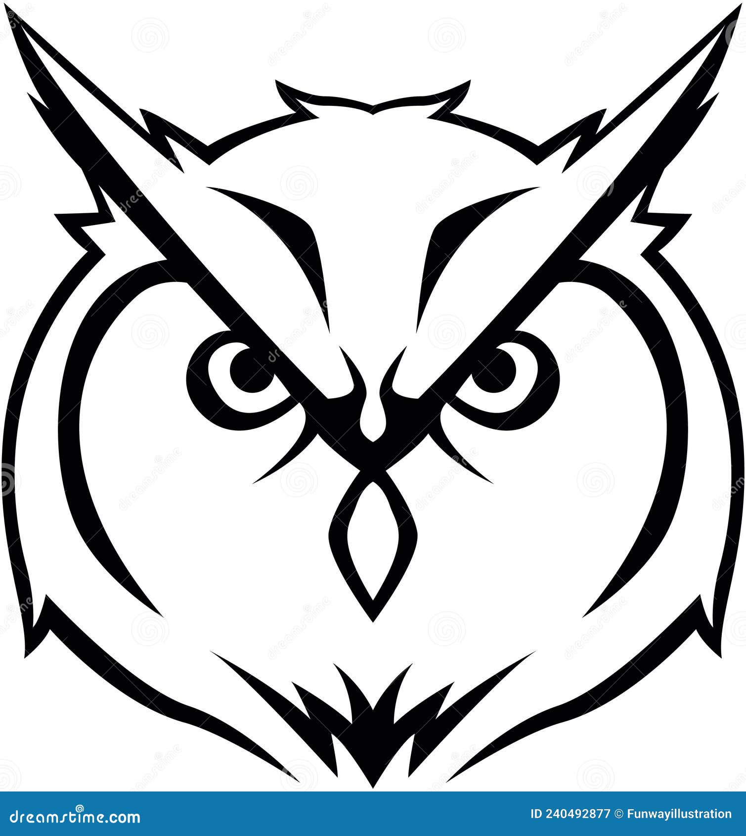 Owl Vector Design Creative Art Stock Vector - Illustration of ...
