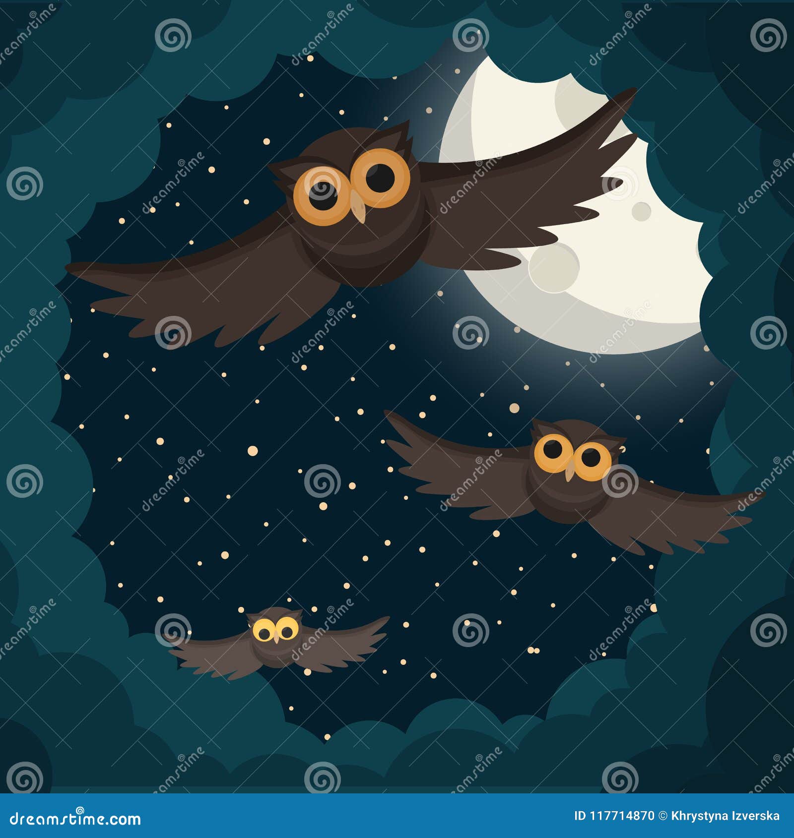 Owls Flies Stock Illustrations – 46 Owls Flies Stock Illustrations ...
