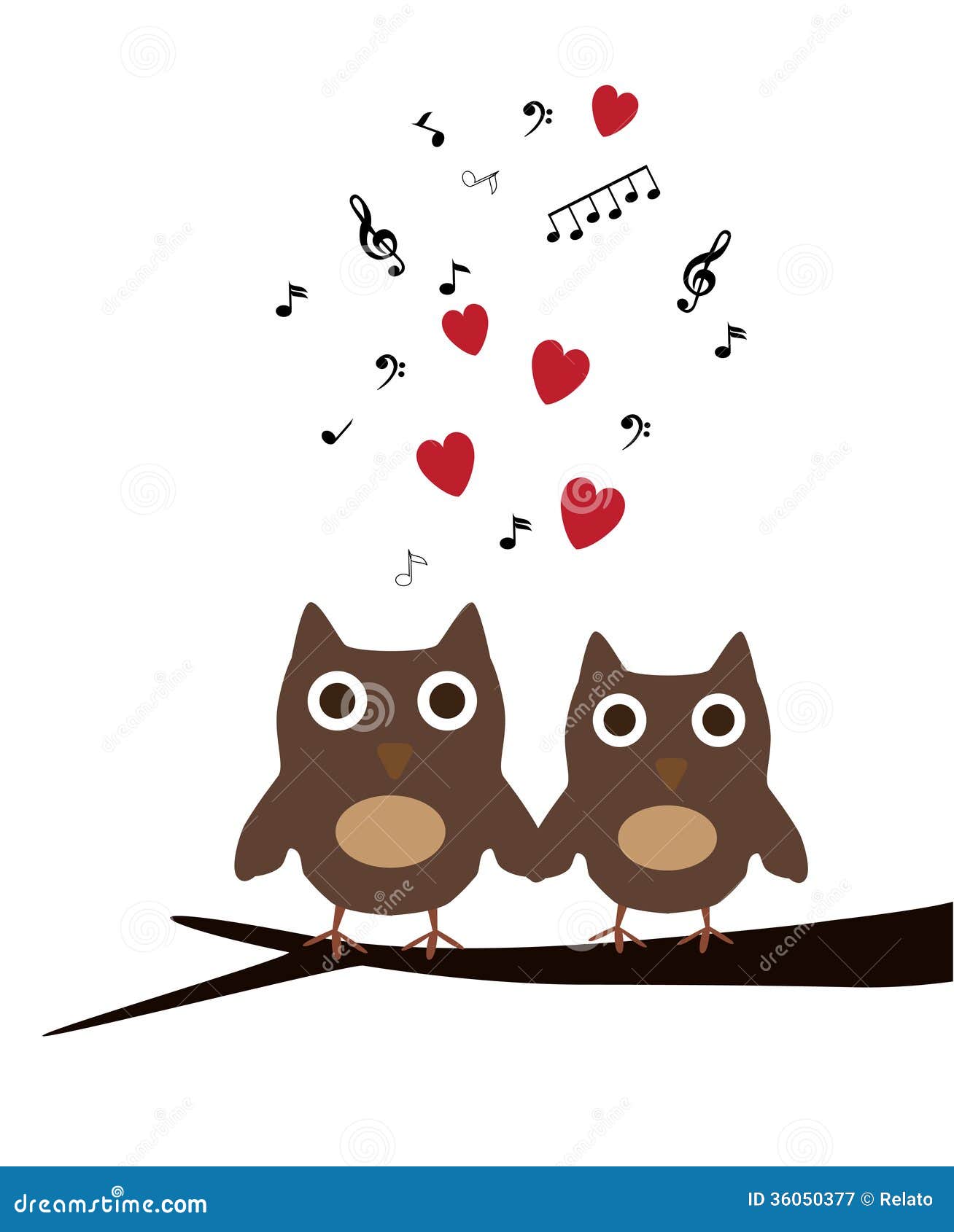 Owls stock vector. Illustration of cartoon, wildlife - 36050377